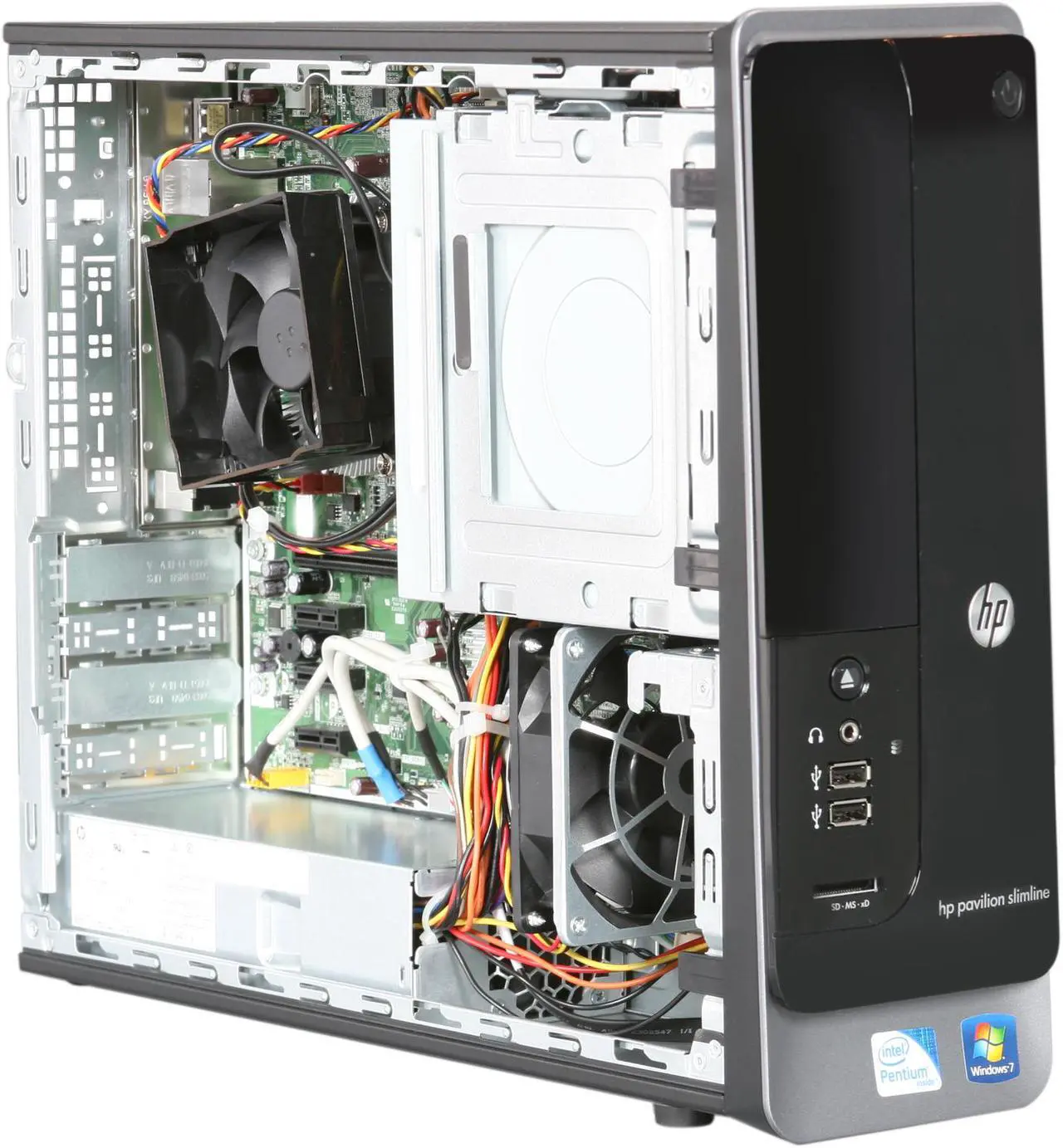 HP Desktop PC Pavilion Slimline S5-1110 (QP781AA#ABA) Intel Pentium ...