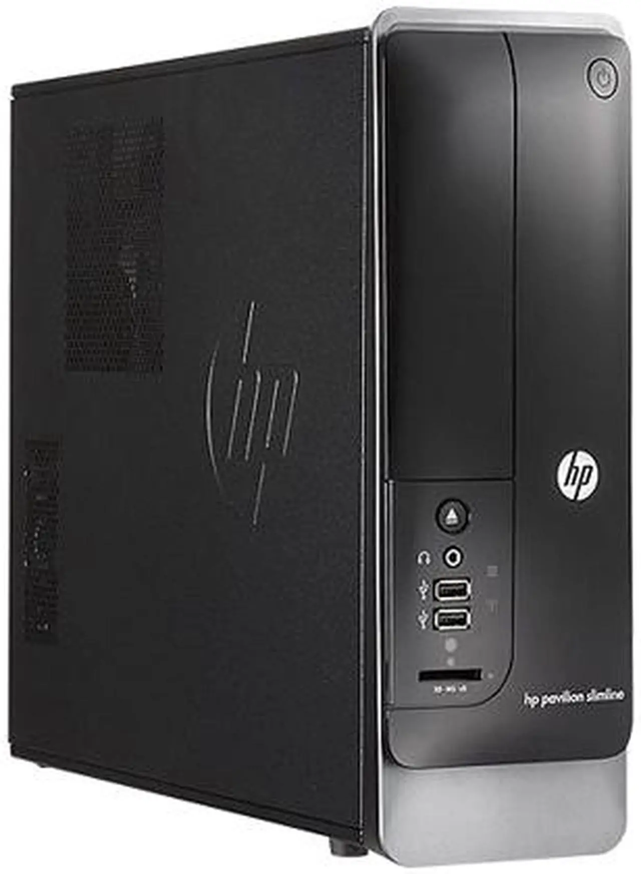 Refurbished: HP Desktop PC Pavilion Slimline S5-1204 (QW793AAR#ABA) Intel Pentium G630 4GB 1TB ...