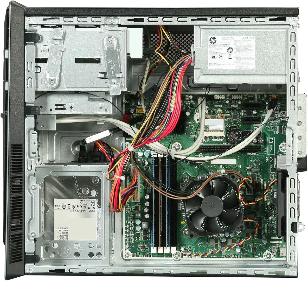 HP Desktop PC Pavilion p7-1240 (H2L70AA#ABA) AMD A10-5700 10GB DDR3 1TB ...