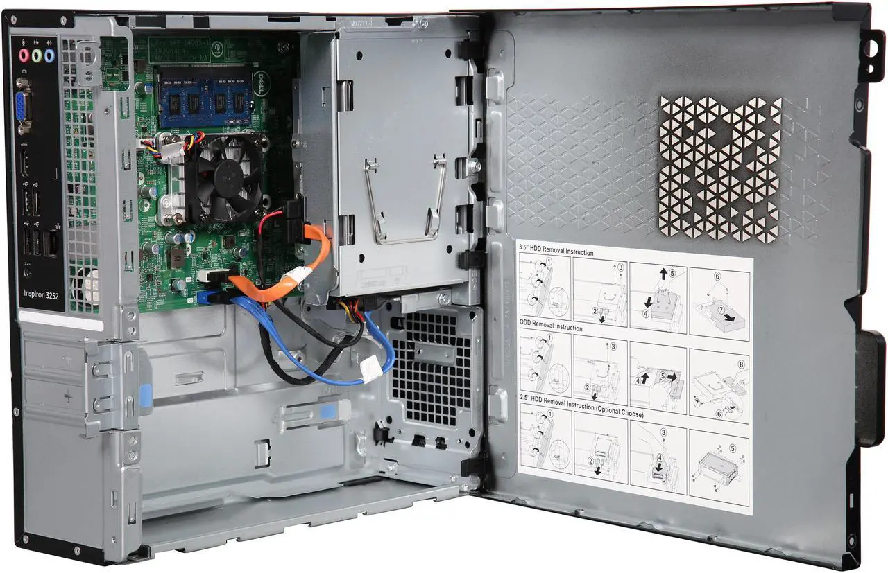 DELL Desktop Computer Inspiron i3252-5050BLK Intel Celeron N3050 4GB ...