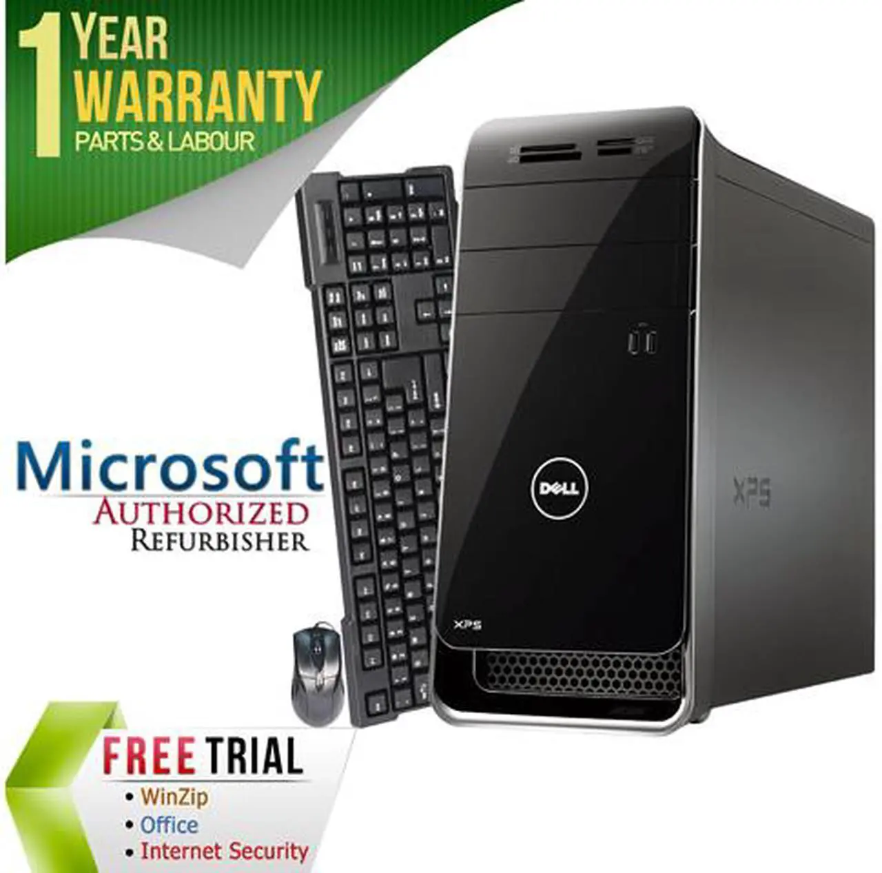 Refurbished: DELL Desktop Computer XPS 8500 Intel Core i7-3770 8GB DDR3 ...
