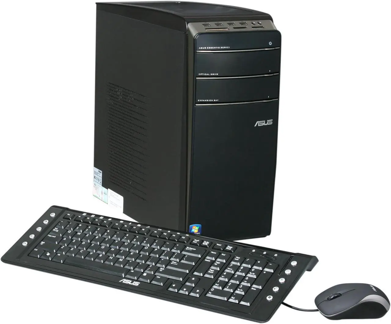 Refurbished: ASUS Desktop PC Essentio CM1630-03 2.80GHz 4GB DDR3 640GB ...