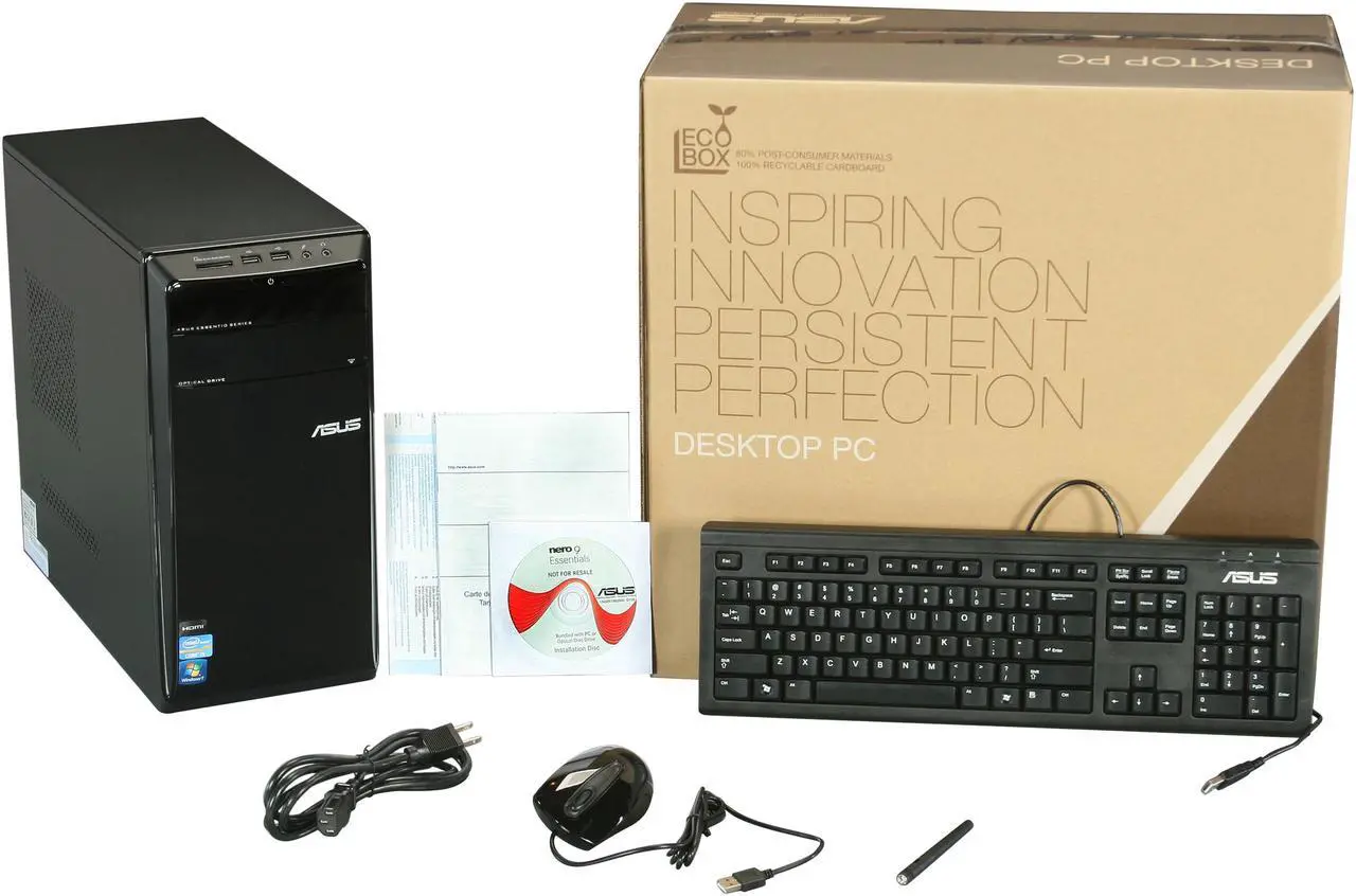 ASUS Desktop PC Essentio CM6730-US-2AC Intel Core i5-2320 6GB DDR3 1TB ...