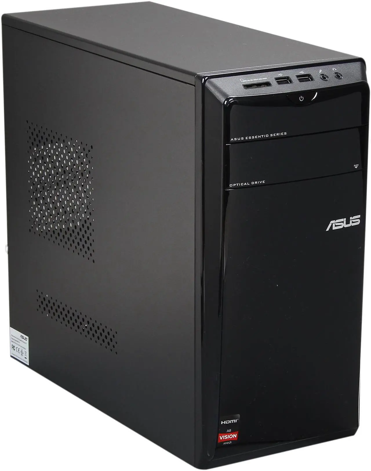 ASUS Desktop PC CM1745-US007S AMD A8-5500 8GB DDR3 1TB HDD AMD Radeon ...