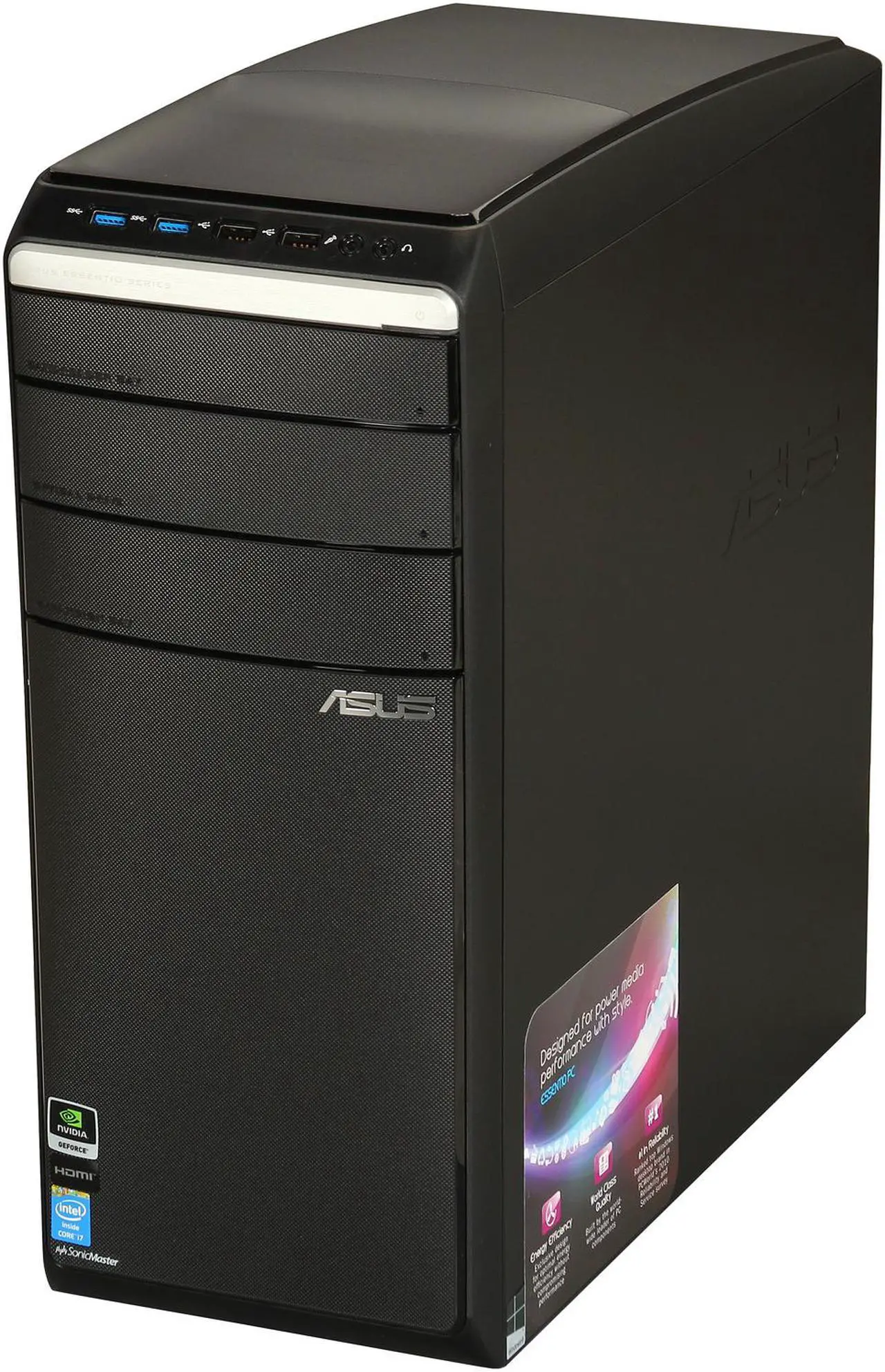 ASUS Desktop PC M51AC-US004S Intel Core i7-4770 16GB DDR3 1TB HDD ...