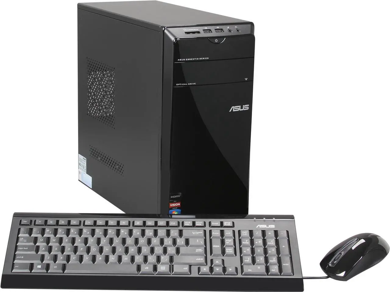 ASUS Desktop PC CM1735-US003O AMD A4-3420 4GB DDR3 1TB HDD AMD Radeon ...