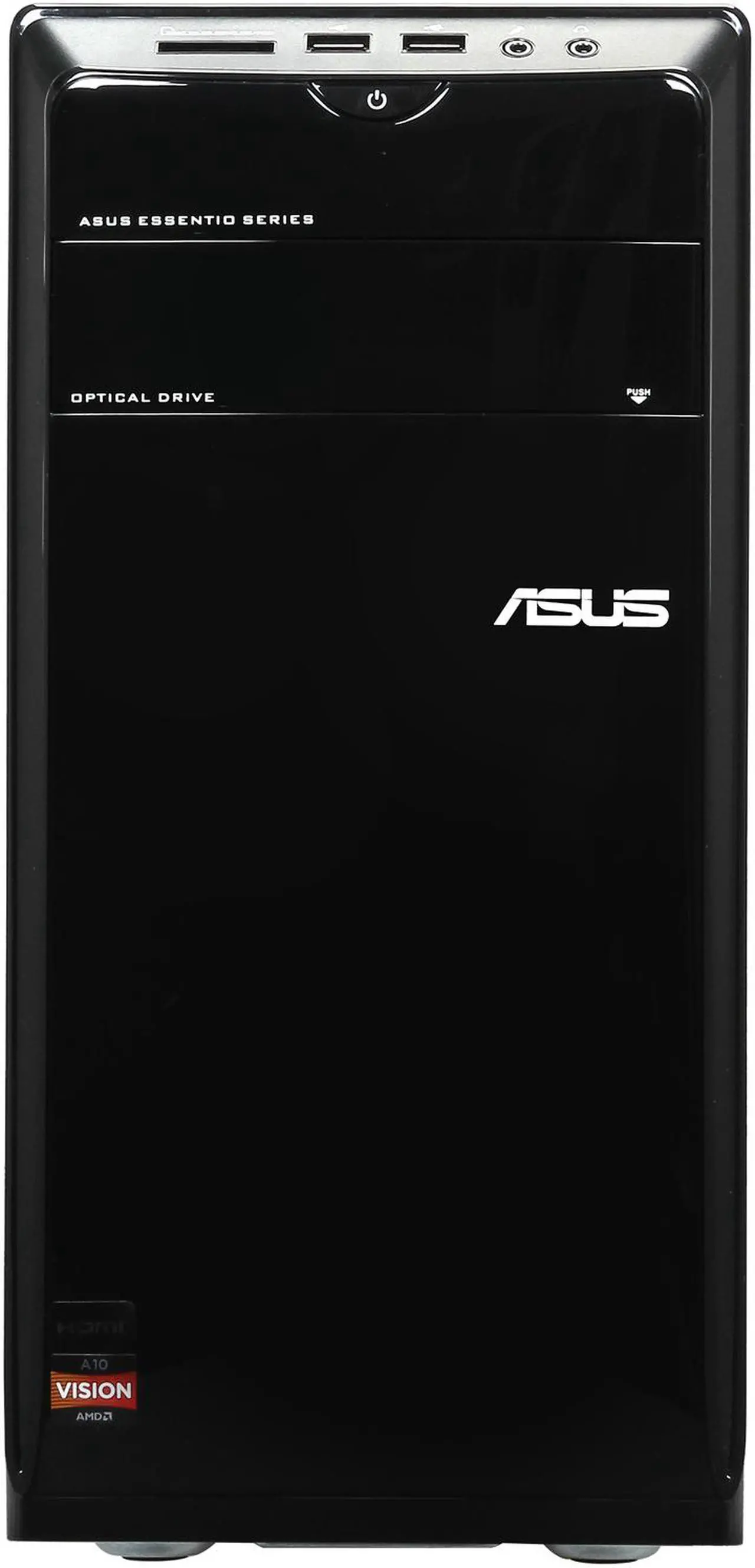 ASUS Desktop PC CM1745-US009S AMD A10-5700 8GB DDR3 2TB HDD AMD Radeon ...