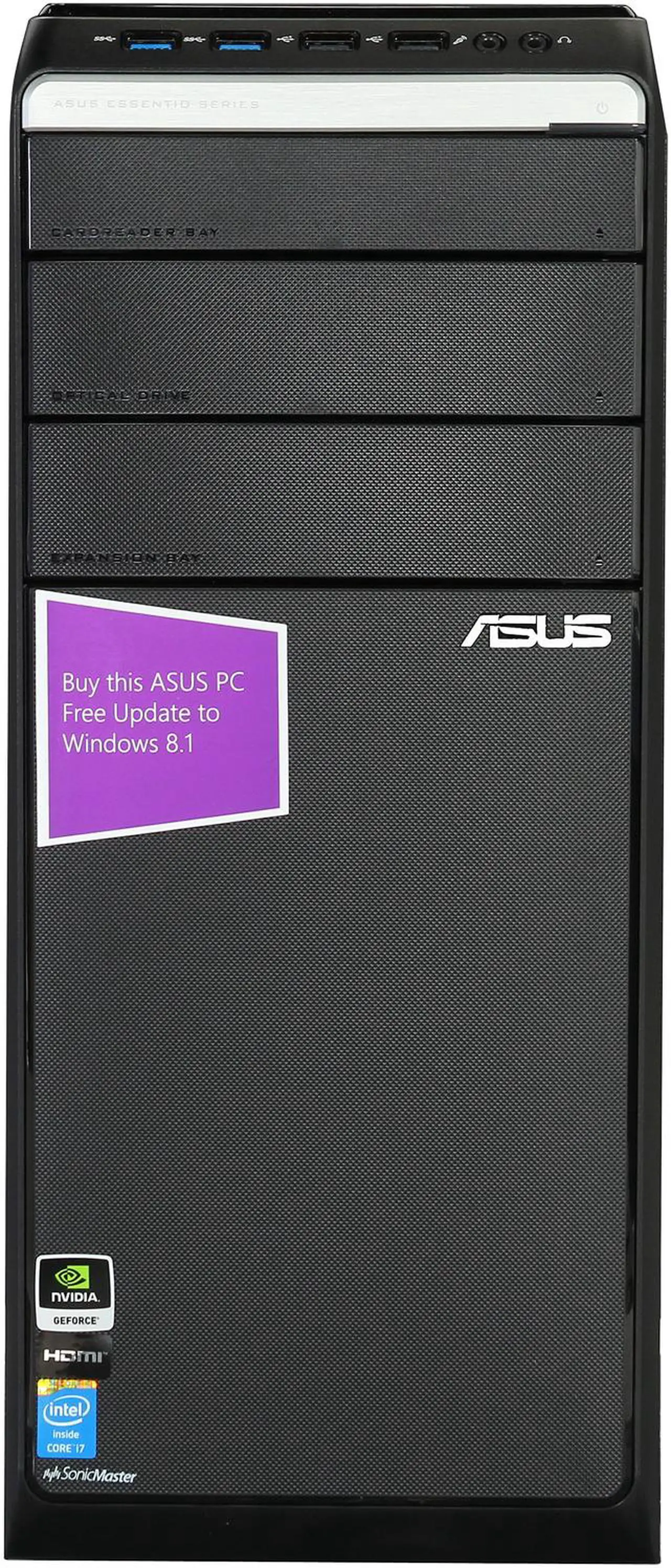 ASUS Desktop PC M51AC-US018S Intel Core i7-4770 16GB DDR3 1TB HDD ...