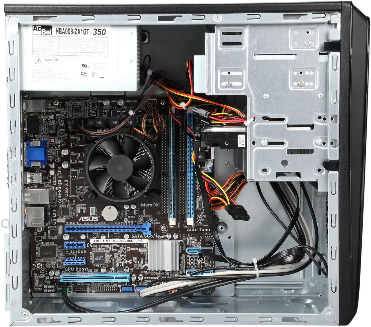 Refurbished: ASUS Desktop PC CM6730-US003Q Intel Core i3-3220T 4GB DDR3 ...