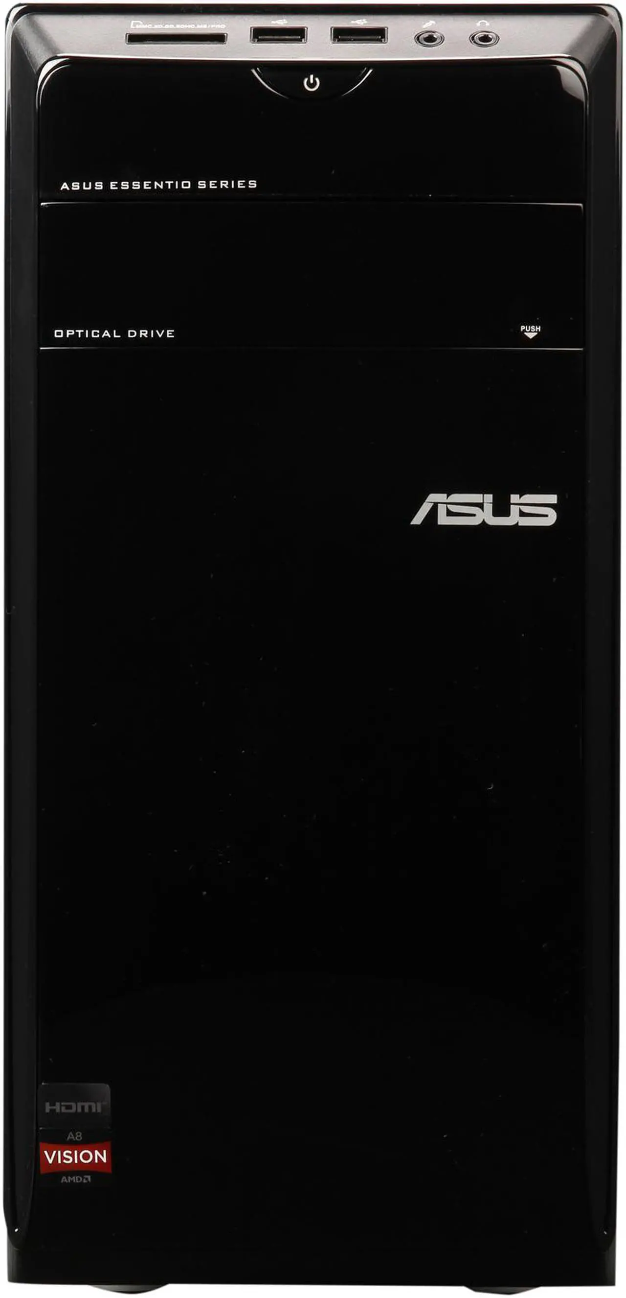 Refurbished: ASUS CM1745 Desktop PC with Quad Core AMD A8-Series APU A8 ...