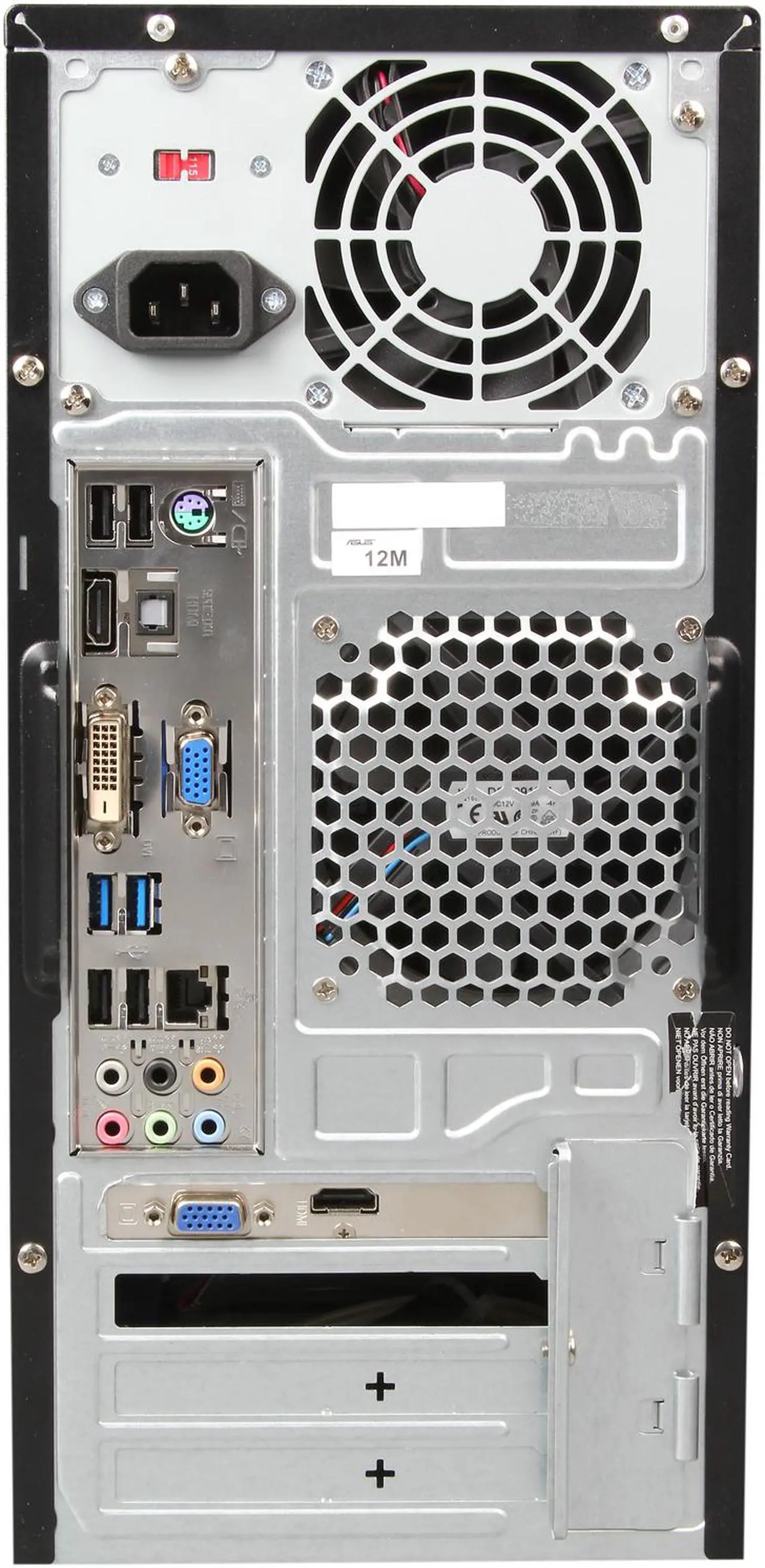 Refurbished: ASUS CM1745 Desktop PC with Quad Core AMD A8-Series APU A8 ...
