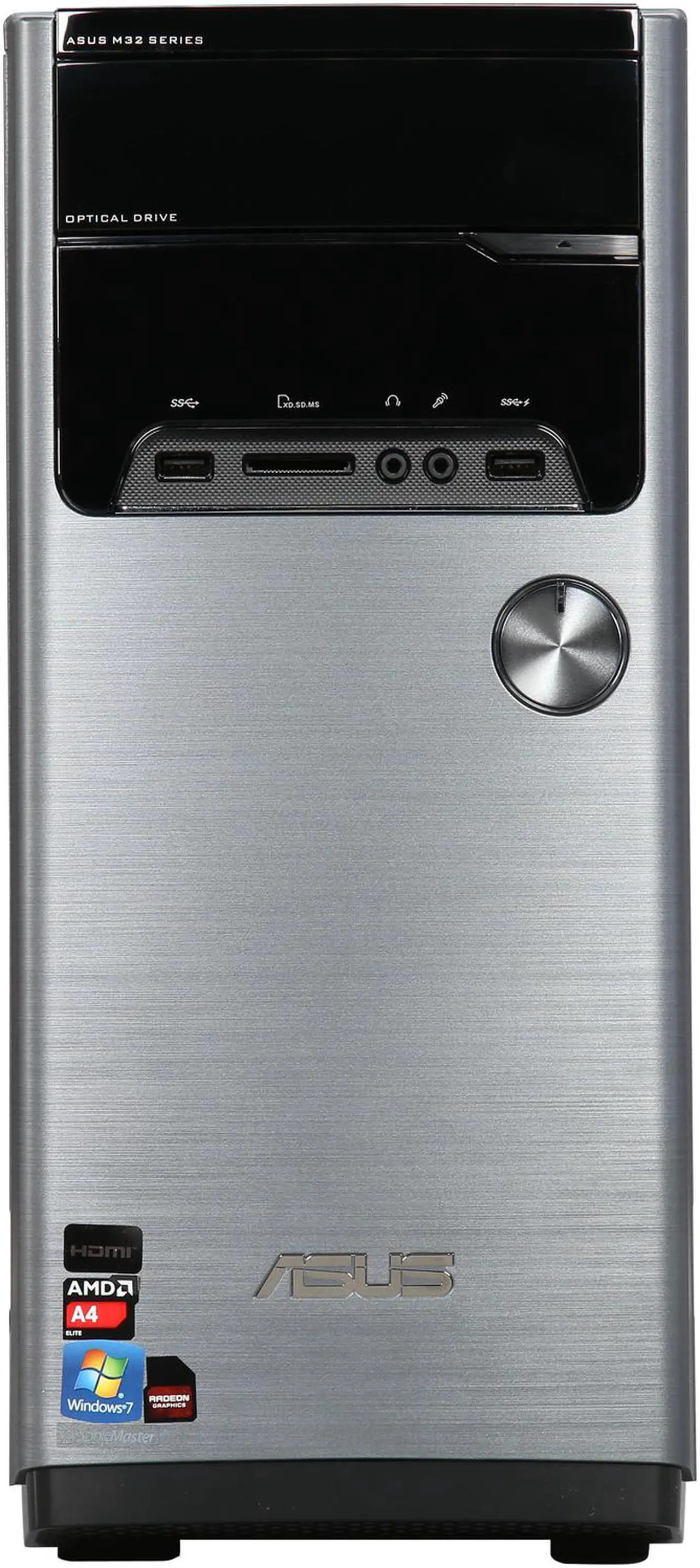 Refurbished: ASUS Desktop PC M32BF-US004O AMD A4-5300 4GB DDR3 1TB HDD ...