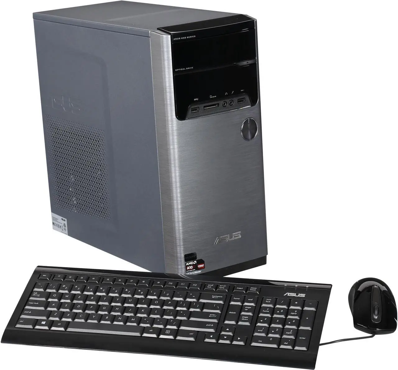 Open Box: Asus M32BF-US001S Desktop Computer - AMD A-Series A10-6700 3. ...
