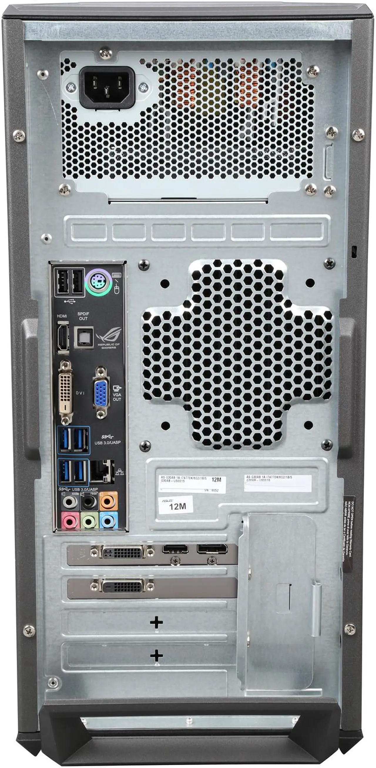 ASUS Desktop PC G30AB-US001S Intel Core i7-4770K 16GB DDR3 1TB HDD ...
