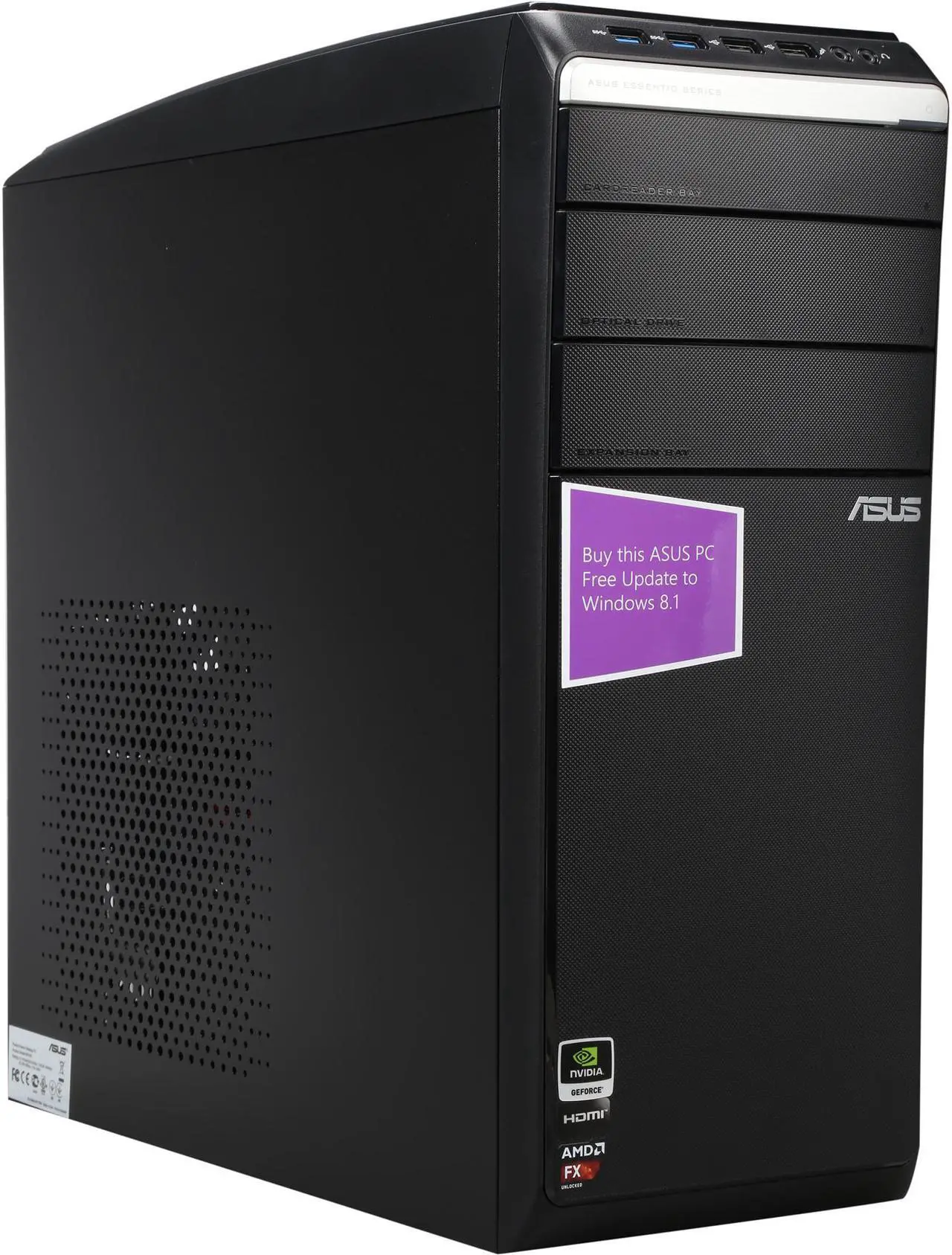 Open Box: ASUS B Grade Desktop PC M51BC-CA004S-B AMD FX-Series FX-8300 ...