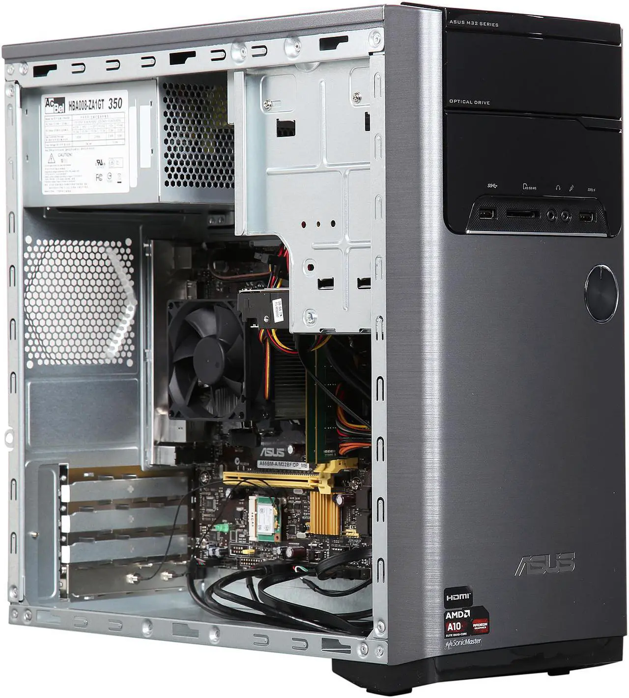 Refurbished: ASUS Desktop PC M32BF-US011S AMD A10-7800 16GB DDR3 3TB ...