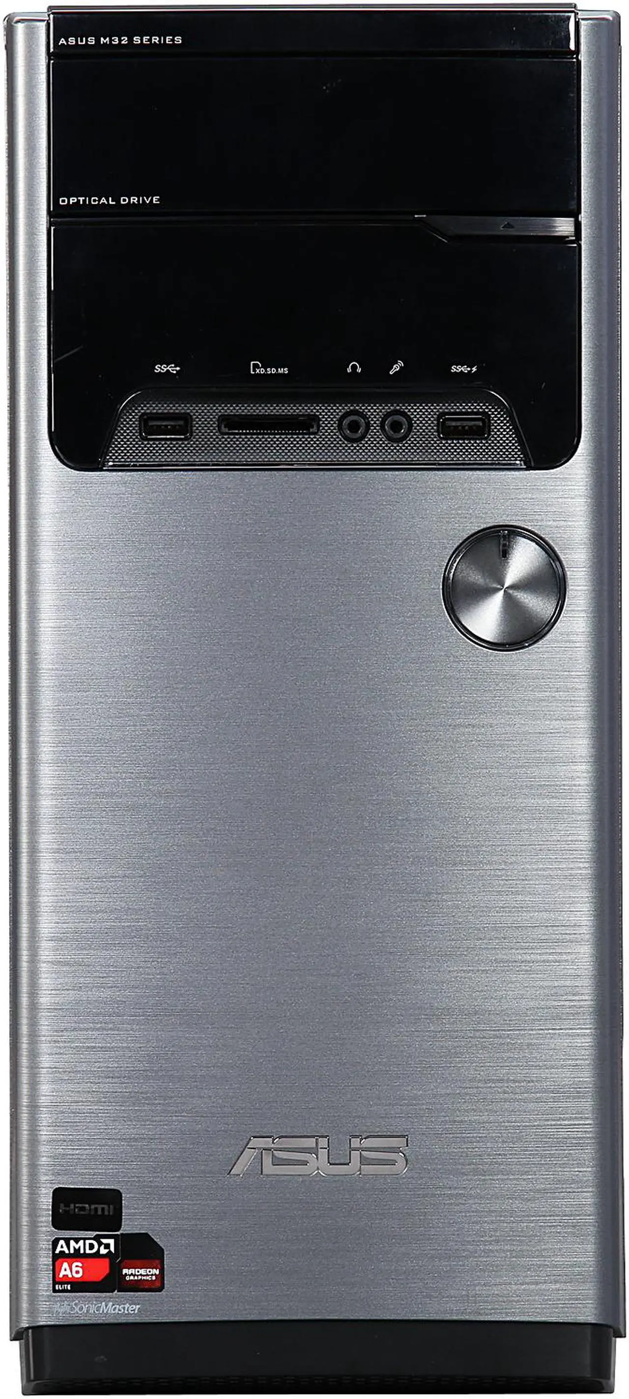 Open Box: ASUS Desktop PC M32BF-US013S AMD A6-6400K 4GB DDR3 2TB HDD ...