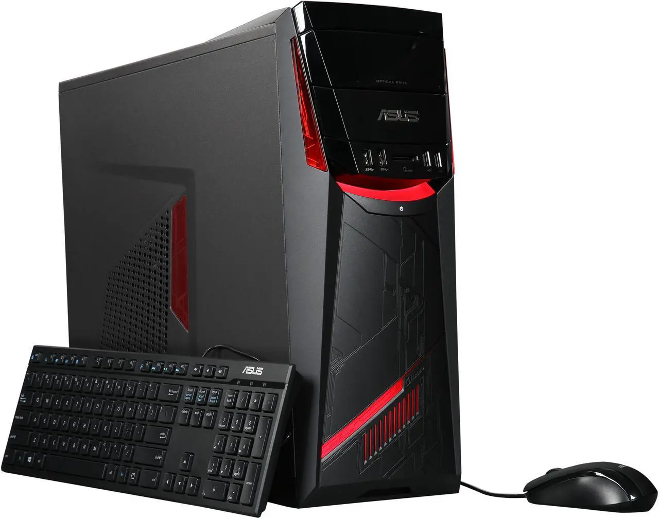 ASUS G11CD-EH51-GTX1060 VR Ready Gaming Desktop, Intel Core i5-6400, 8 ...