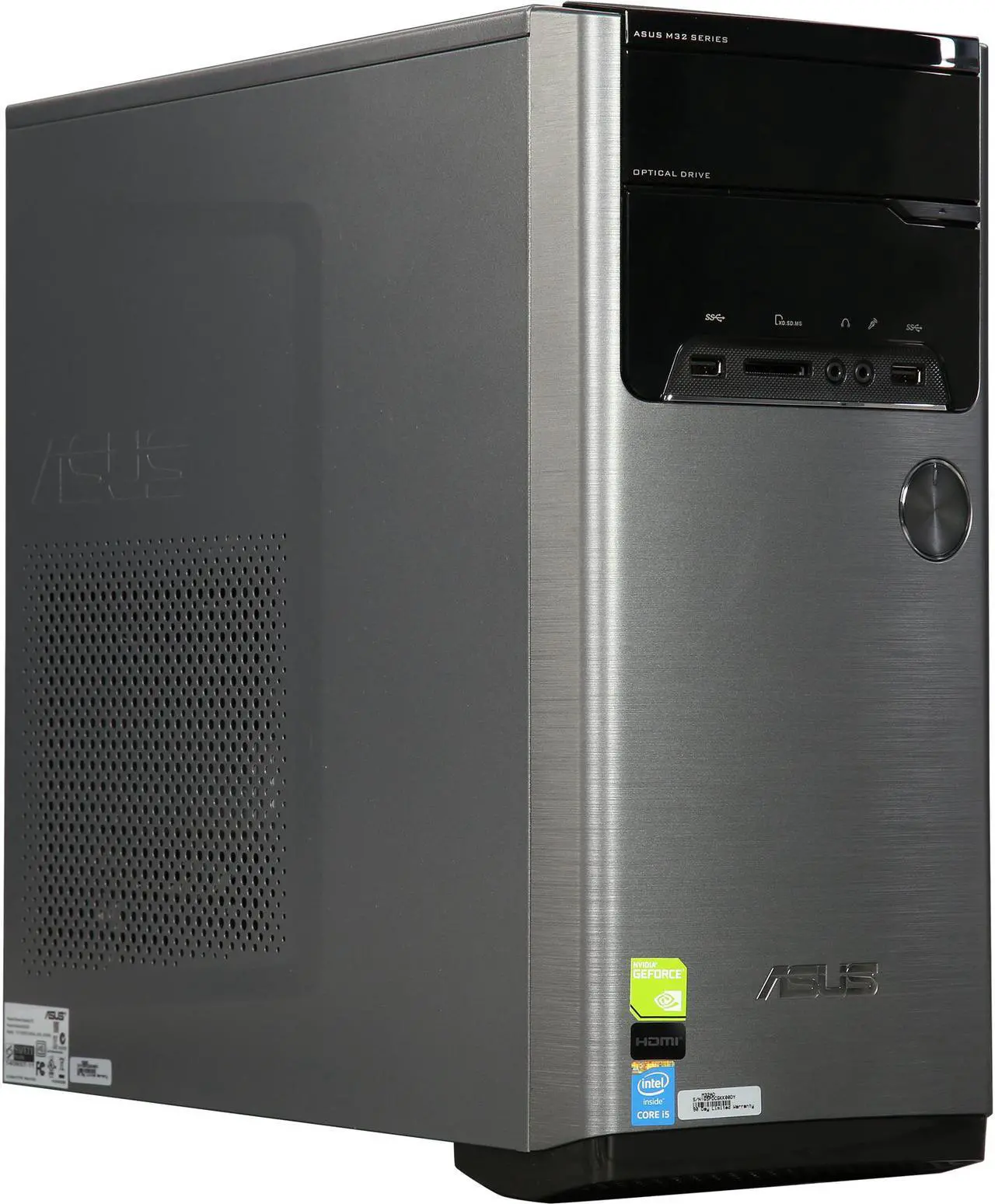 Refurbished: ASUS Desktop Computer M32AD-US006T Intel Core i5-4460 12GB ...