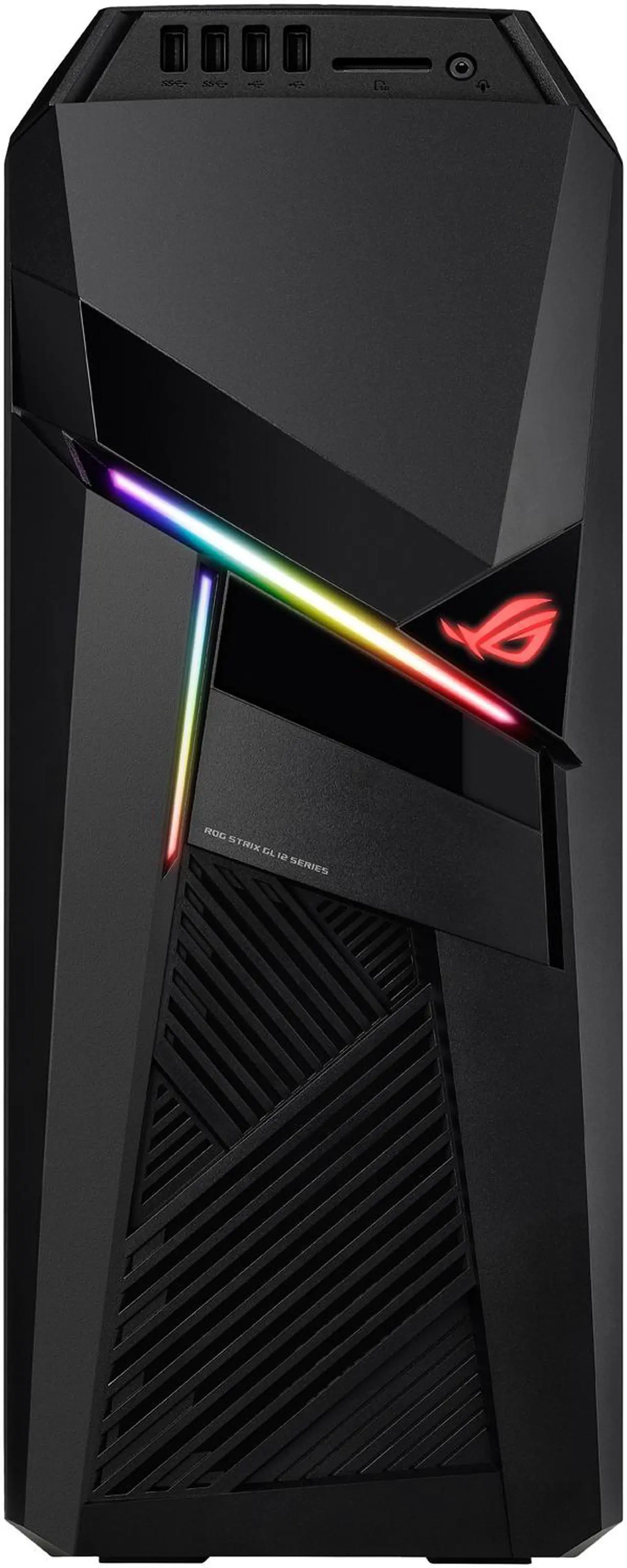 Open Box: ROG Strix GL12 Gaming Desktop, 9th Gen 8-core Intel Core i7 ...