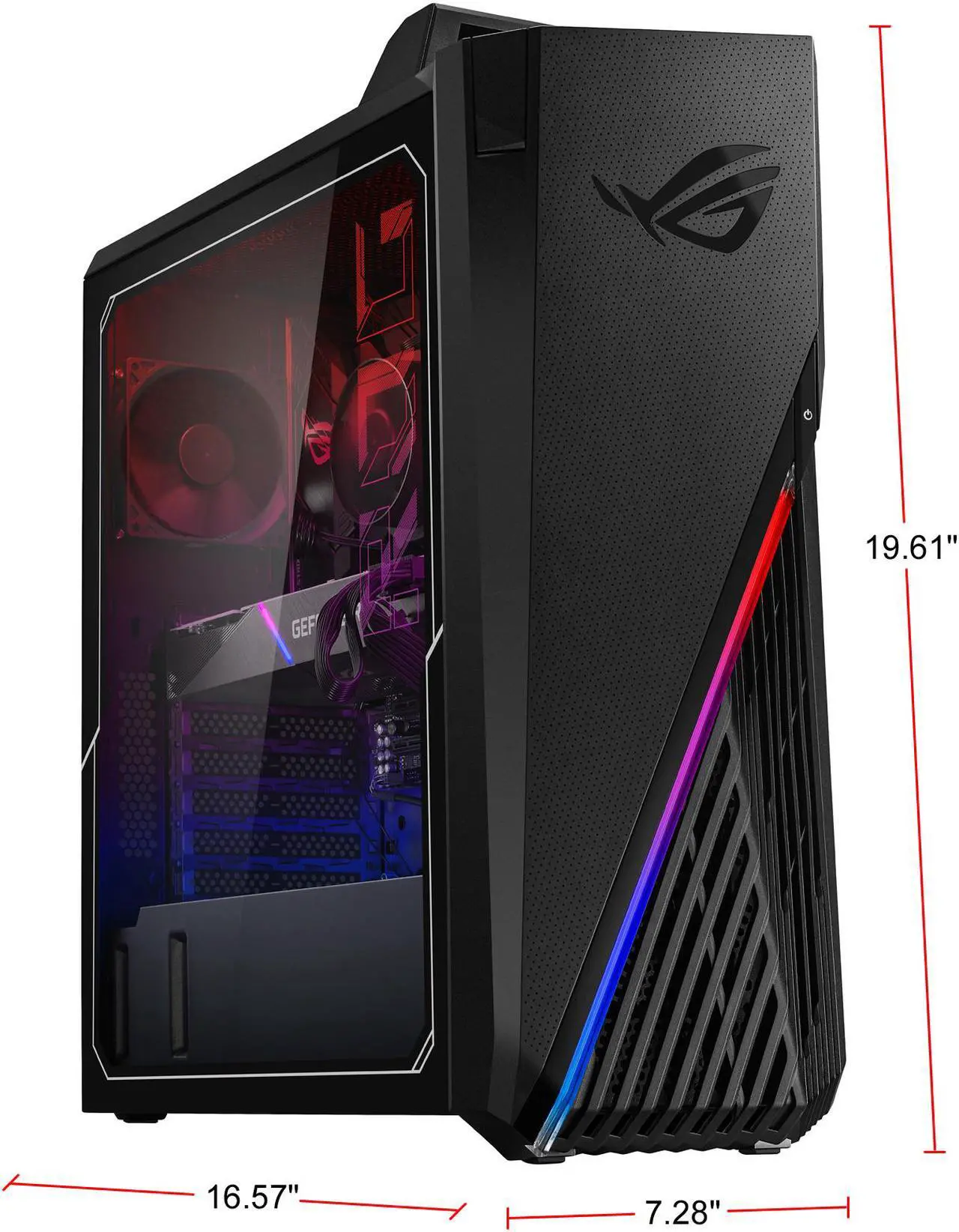ROG Strix G15CS Gaming Desktop PC, Intel Core i7-9700F, GeForce RTX ...
