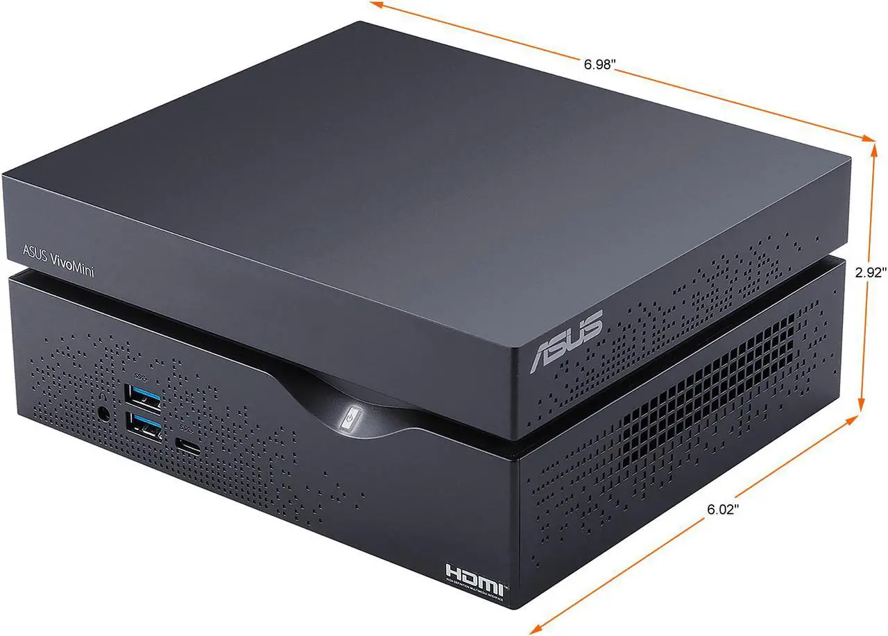 Open Box: ASUS VivoMini VC66-C2 - Intel Core i5-10400 - 8 GB DDR4 - 256 ...
