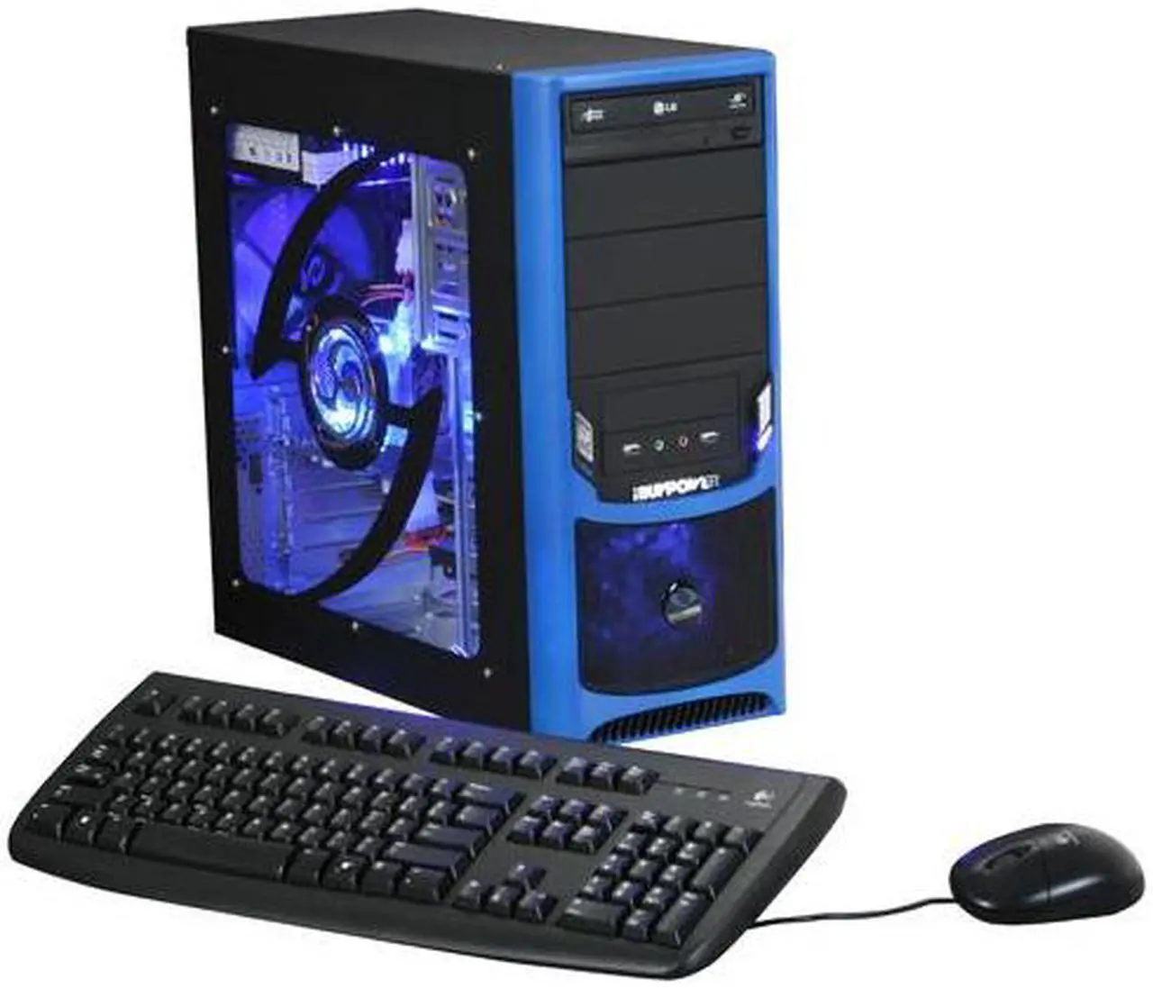 iBUYPOWER Desktop PC Gamer Power 955 Intel Core 2 Quad Q8200 4GB DDR2 ...