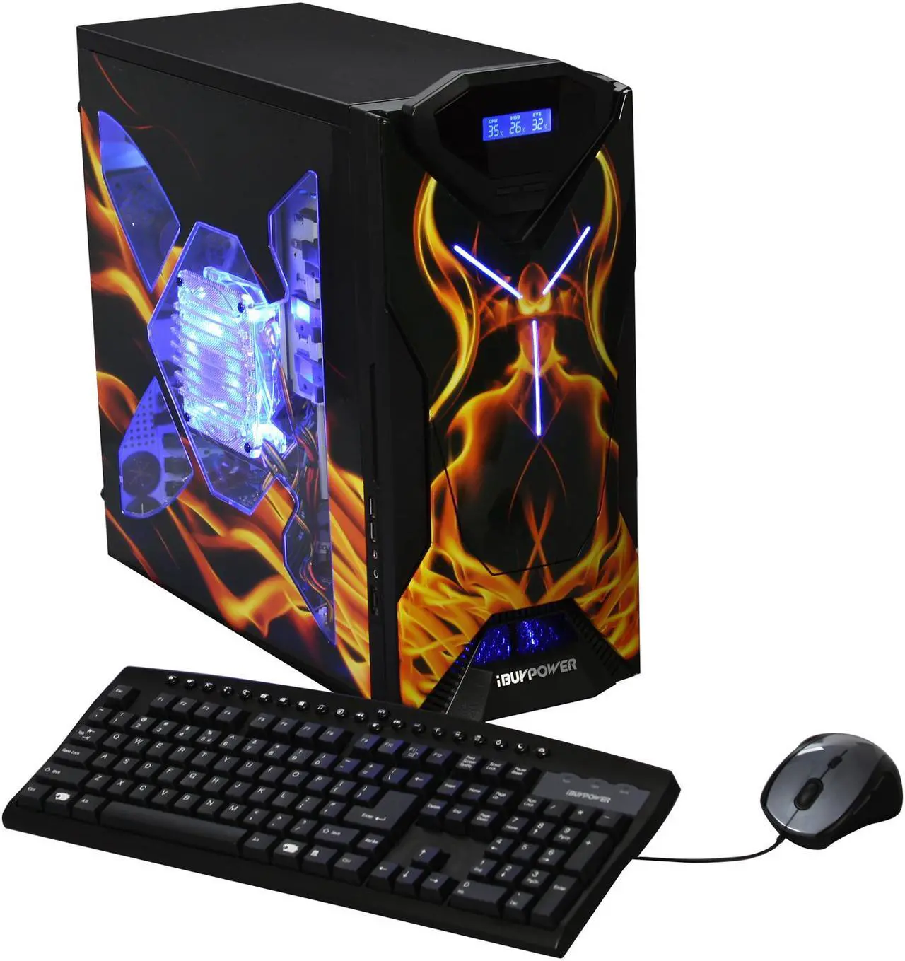 iBUYPOWER Desktop PC Chimera LX2 Intel Core i7-920 12GB DDR3 1TB HDD ...
