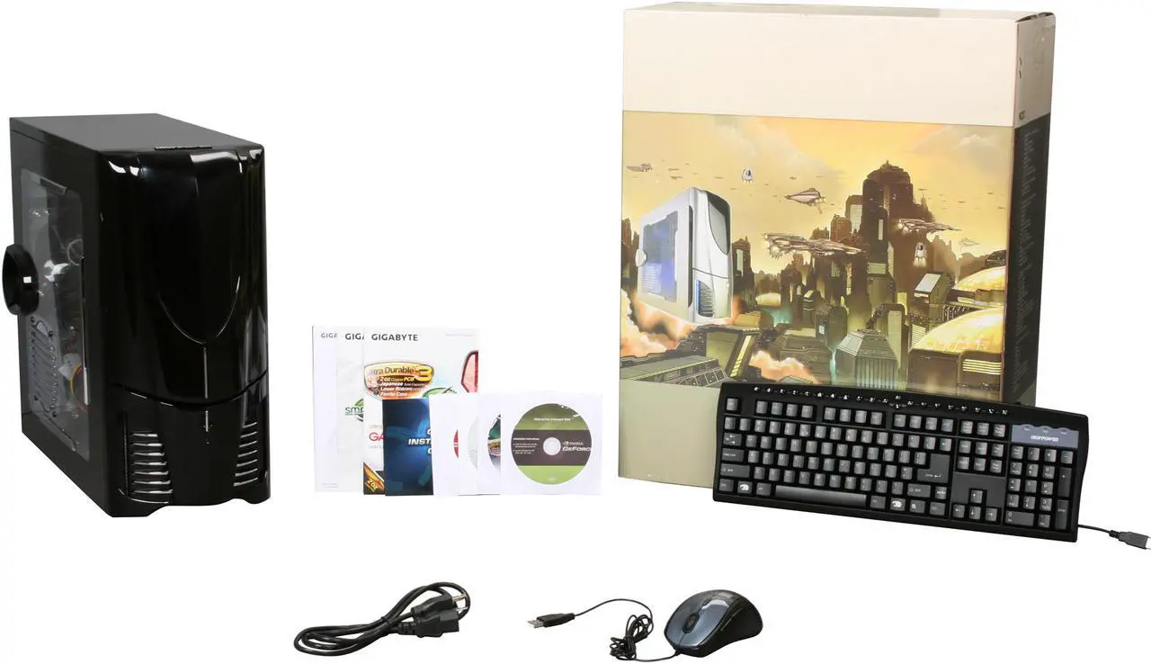 iBUYPOWER Desktop PC Gamer Extreme 922SLC Intel Core i7-860 4GB DDR3 ...