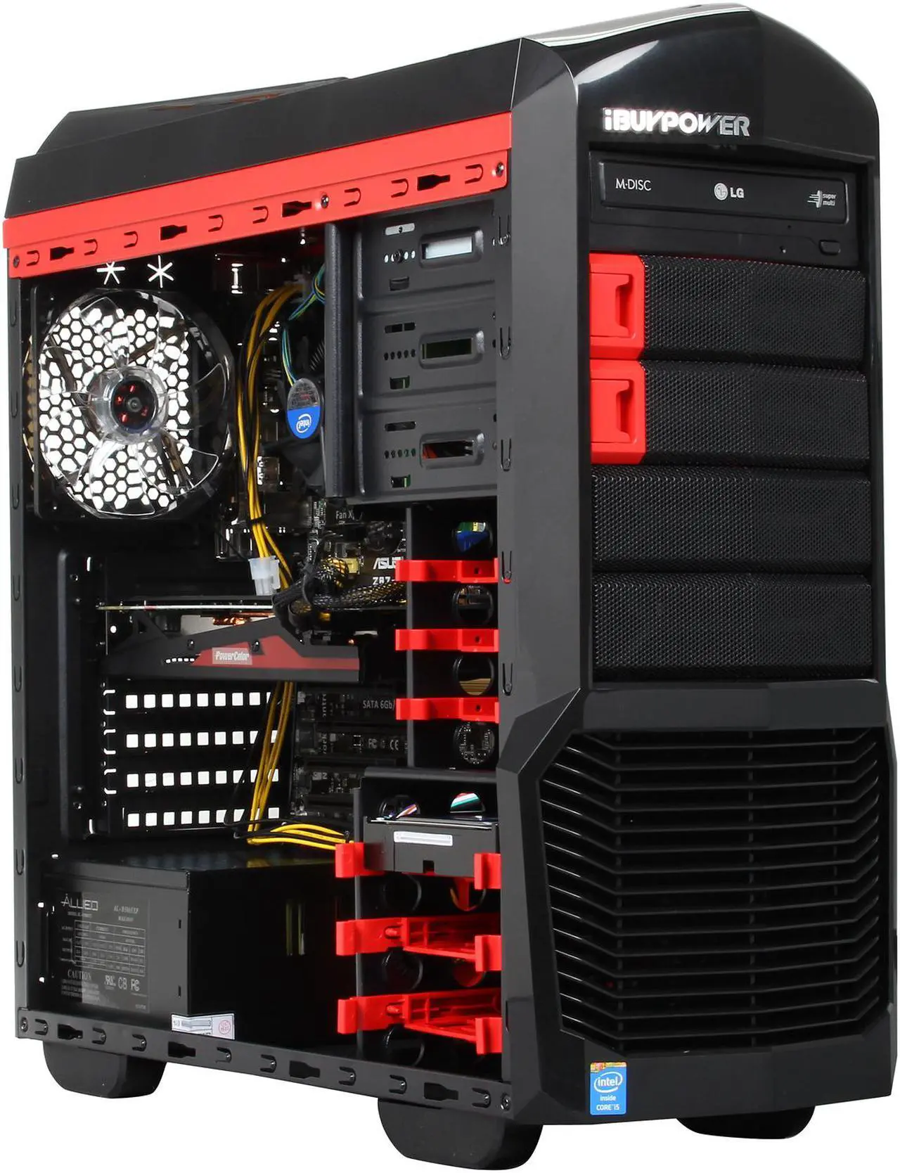 iBUYPOWER Desktop PC ARC Series NE751i Intel Core i5-4670K 8GB DDR3 1TB ...