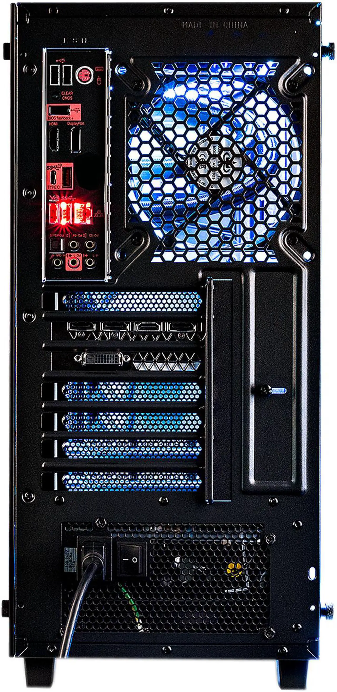 iBUYPOWER Desktop Computer NE8701Ki Intel Core i7 8th Gen 8700K (3.70 ...