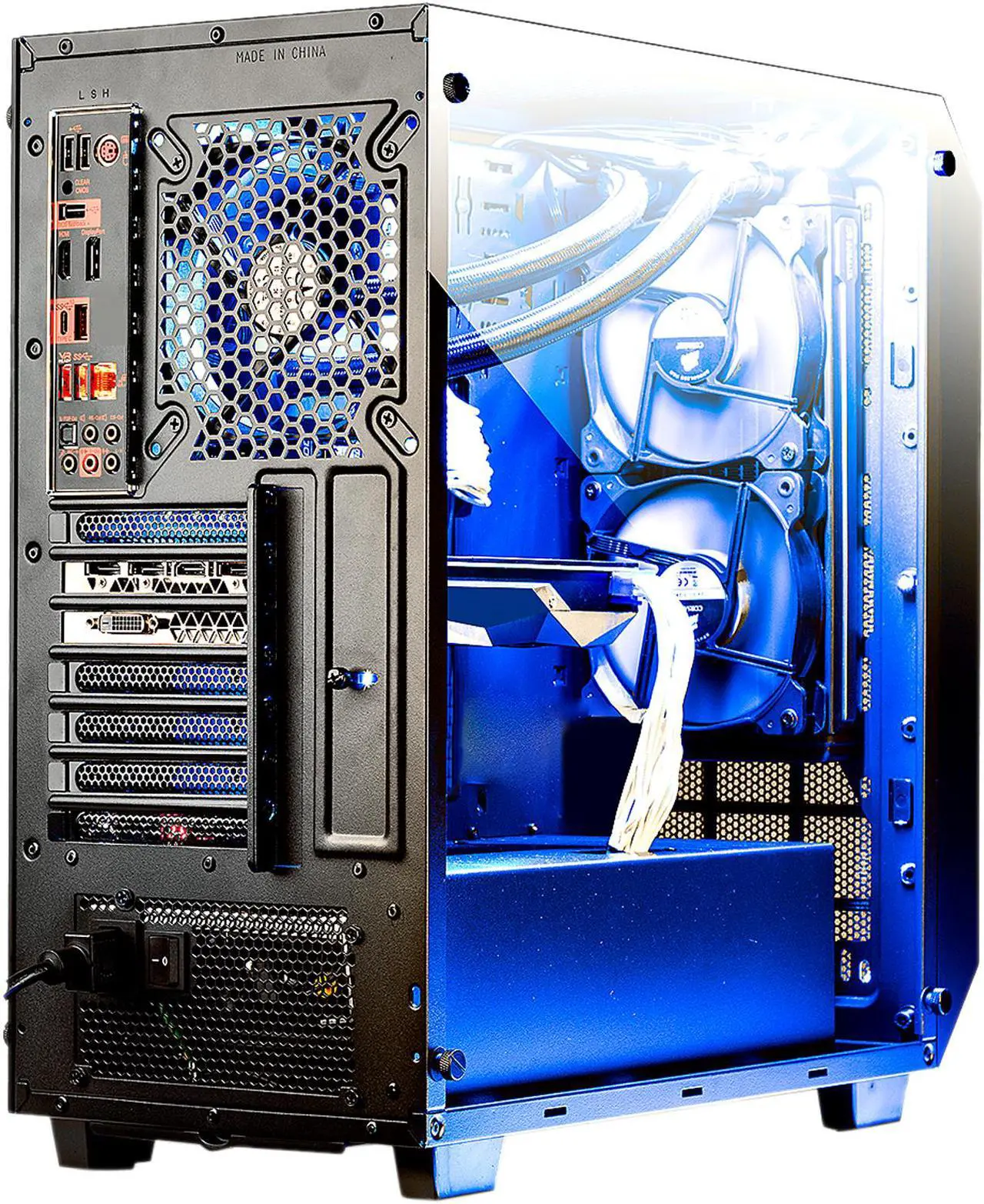 iBUYPOWER Desktop Computer NE8701Ki Intel Core i7 8th Gen 8700K (3.70 ...