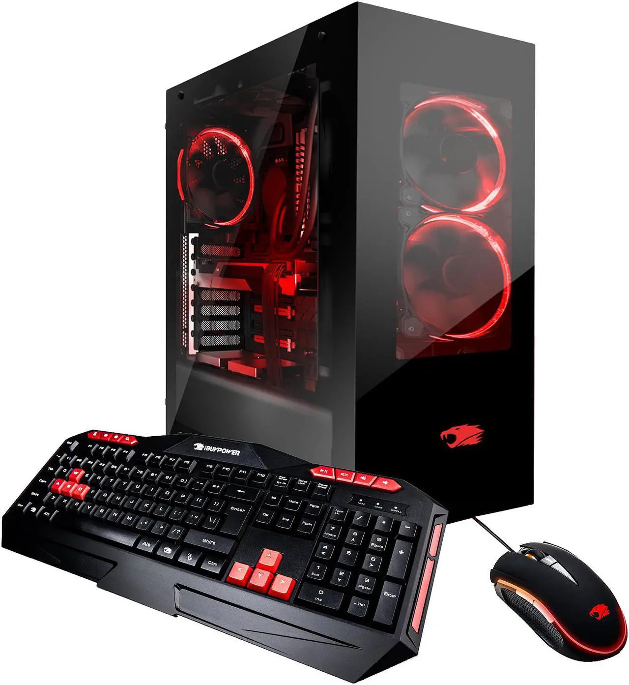 iBUYPOWER Desktop Computer Element5204Ei Intel Core i7-8700K 16GB DDR4 ...