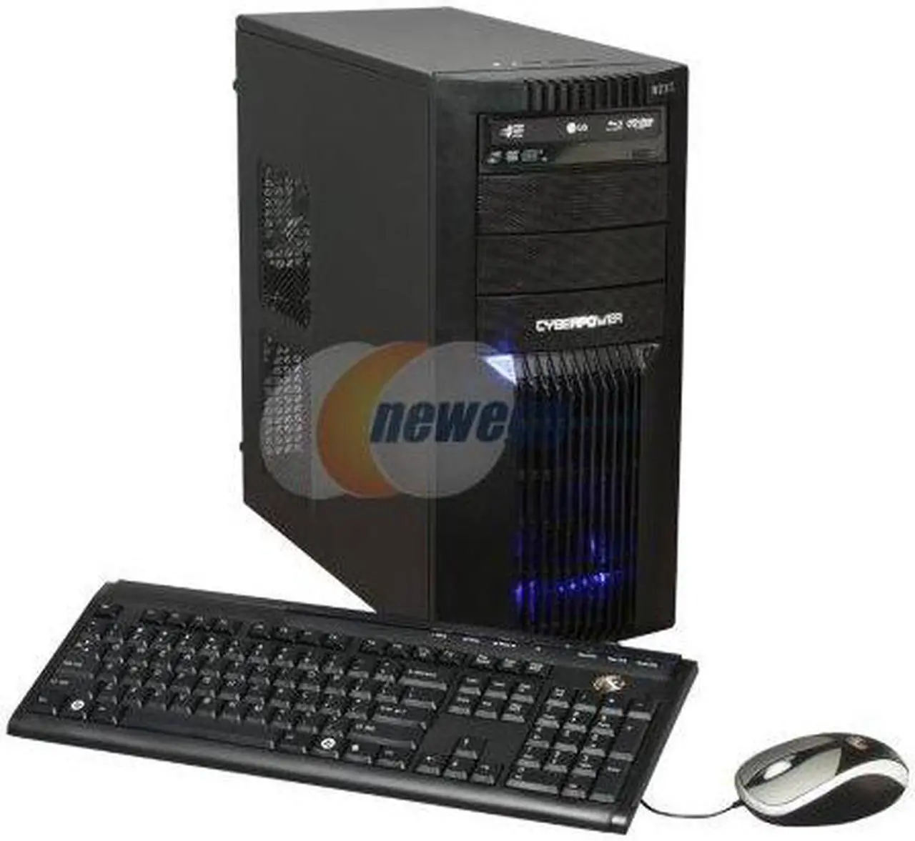 CyberpowerPC Desktop PC Gamer Xtreme 1010 Intel Core i7-950 12GB DDR3 ...