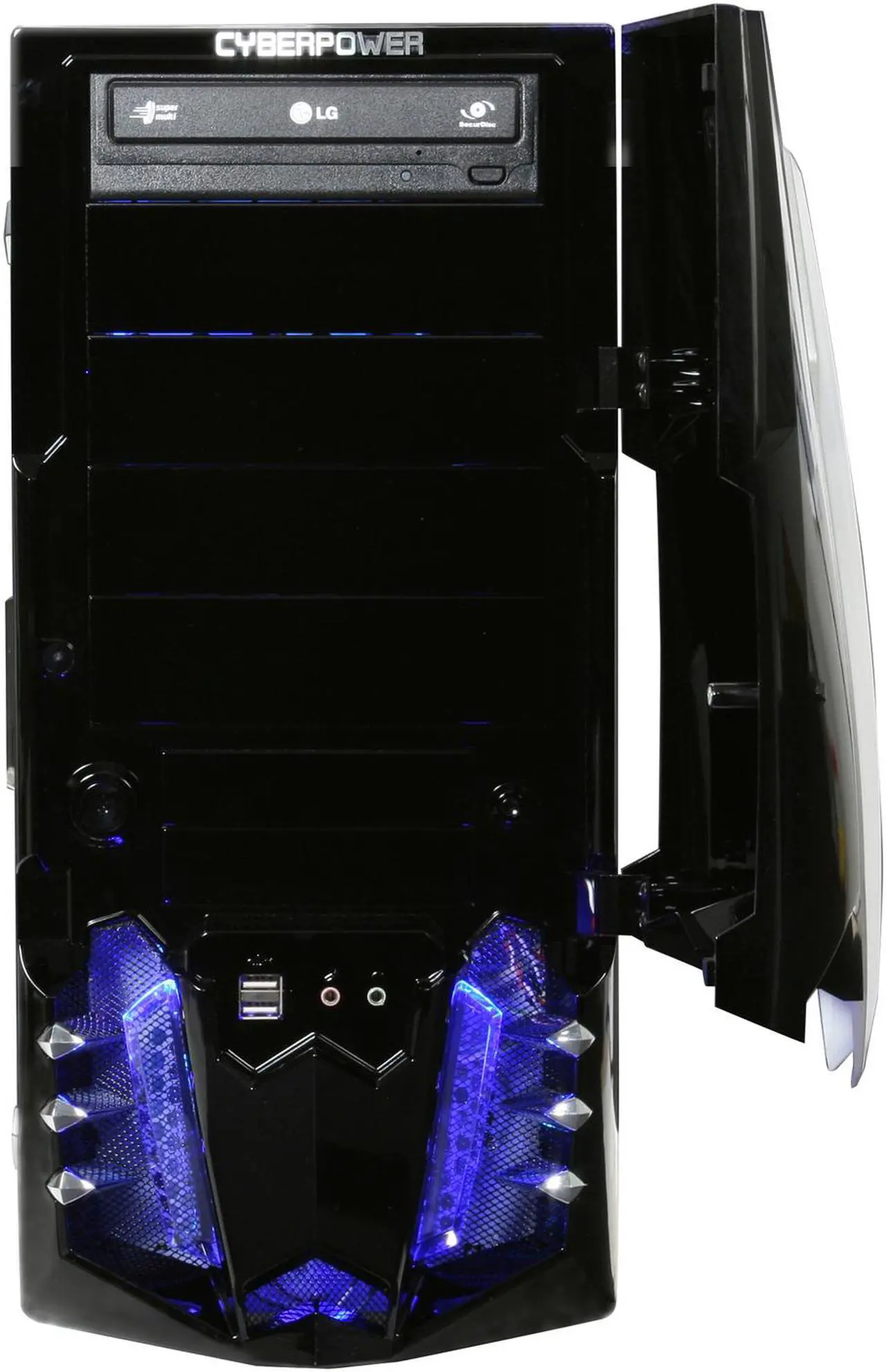 CyberpowerPC Desktop PC Gamer Ultra 2014 AMD Phenom II X4 945 4GB DDR2 ...