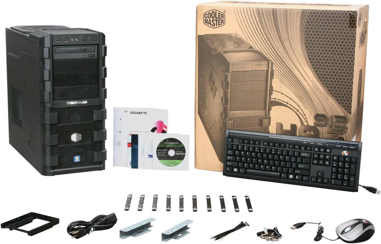 Open Box: CyberpowerPC Desktop PC Gamer Xtreme 1302 Intel Core i5-2400 ...