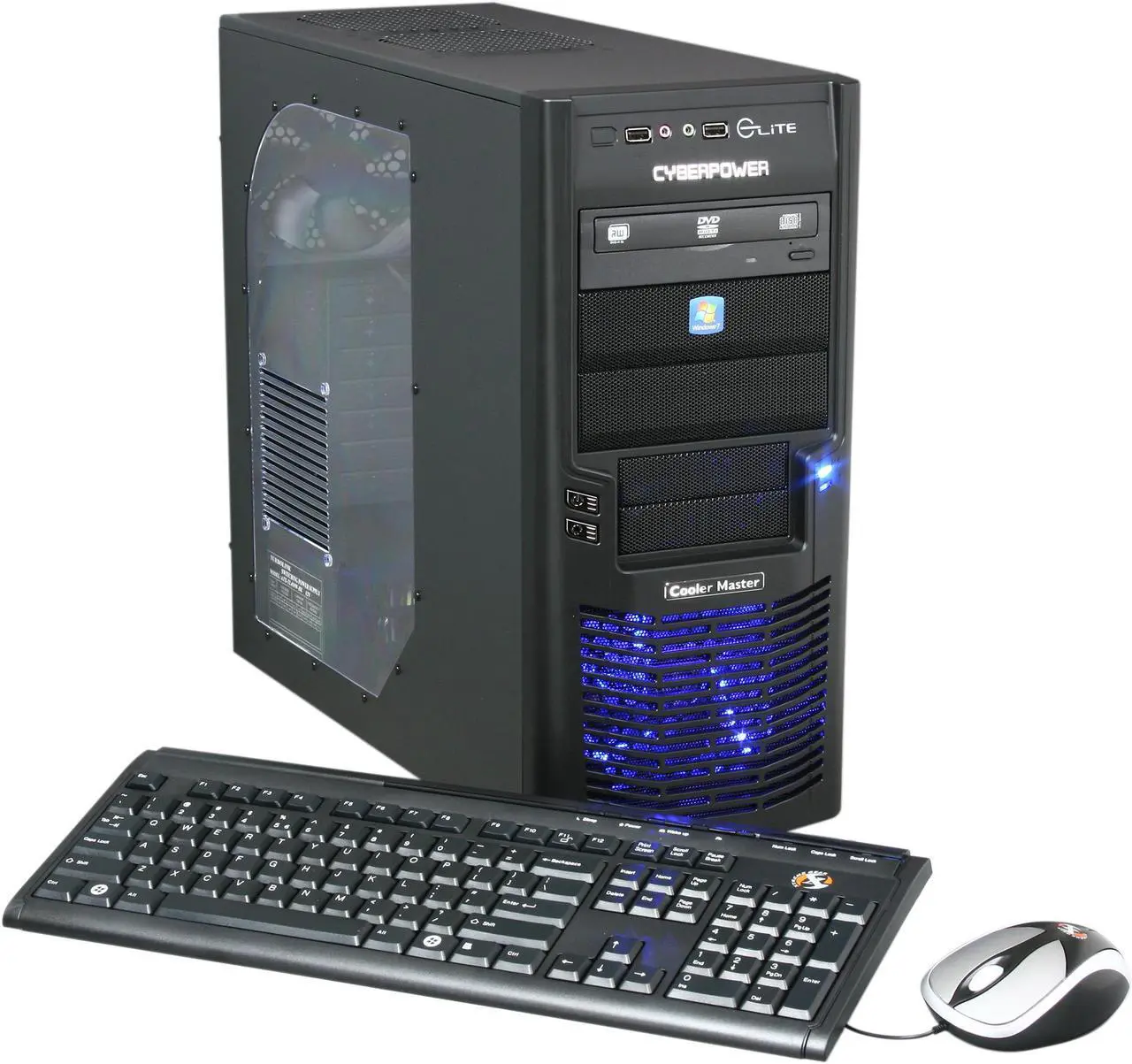 CyberpowerPC Desktop PC Gamer Xtreme 1306 Intel Core i3-2100 4GB DDR3 ...