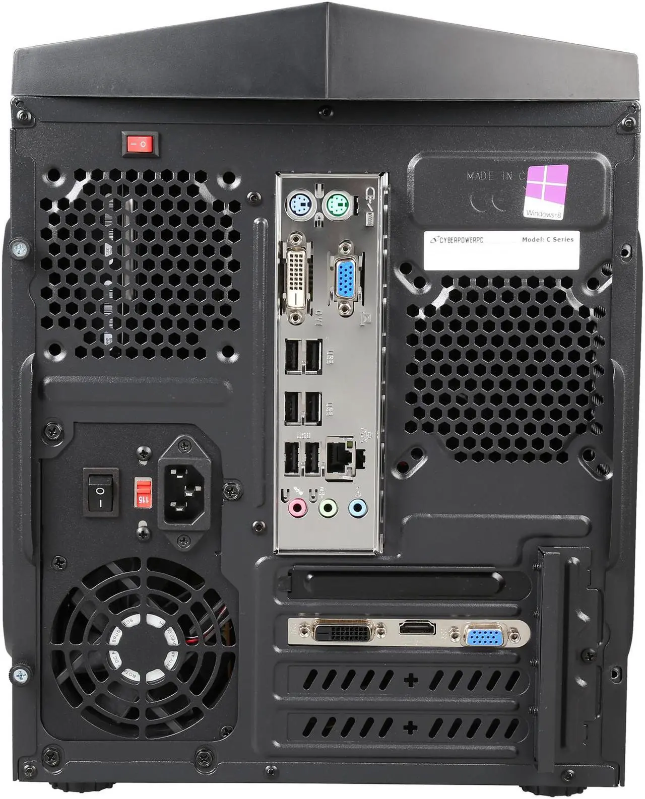 CyberpowerPC Desktop PC Gamer Ultra 2204 (GU2204) AMD FX-Series FX-4300 ...