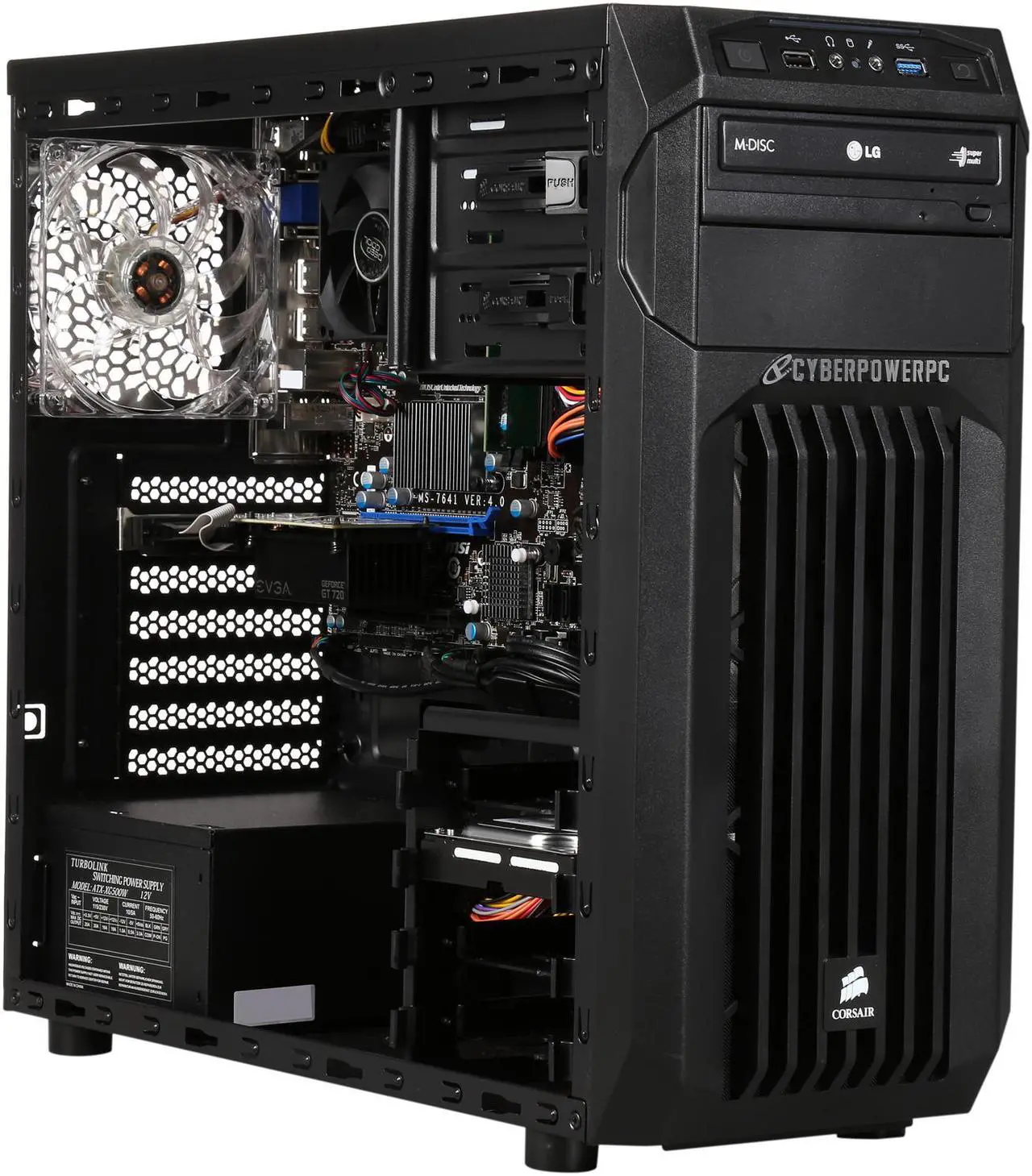 CyberpowerPC Desktop Computer Gamer Ultra 2227 AMD FX-Series FX-4300 (3 ...