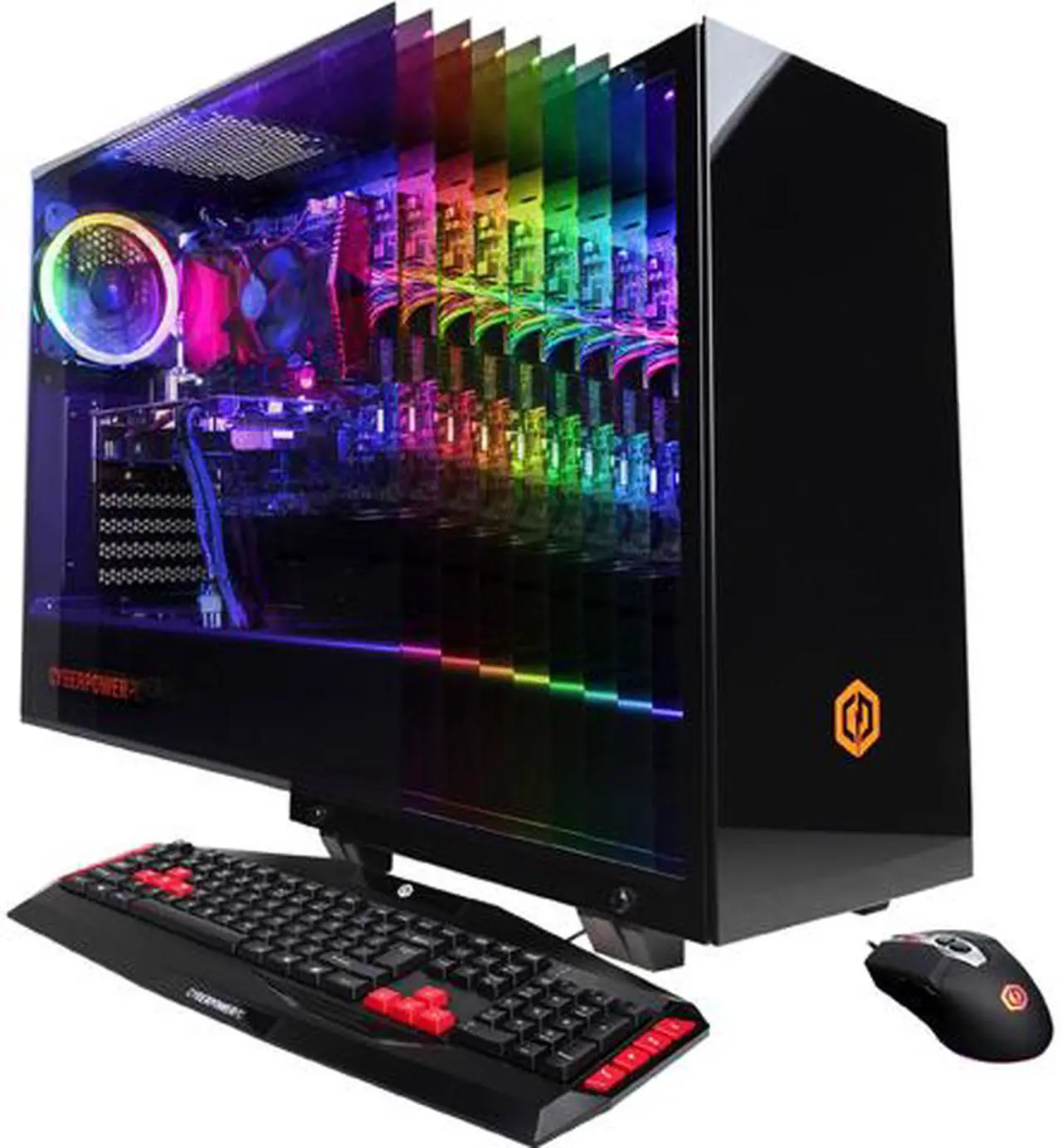 CyberpowerPC Gaming Desktop Gamer Xtreme GXI11320CPG Intel Core i5-9600KF 8GB DDR4 2TB HDD 240GB ...
