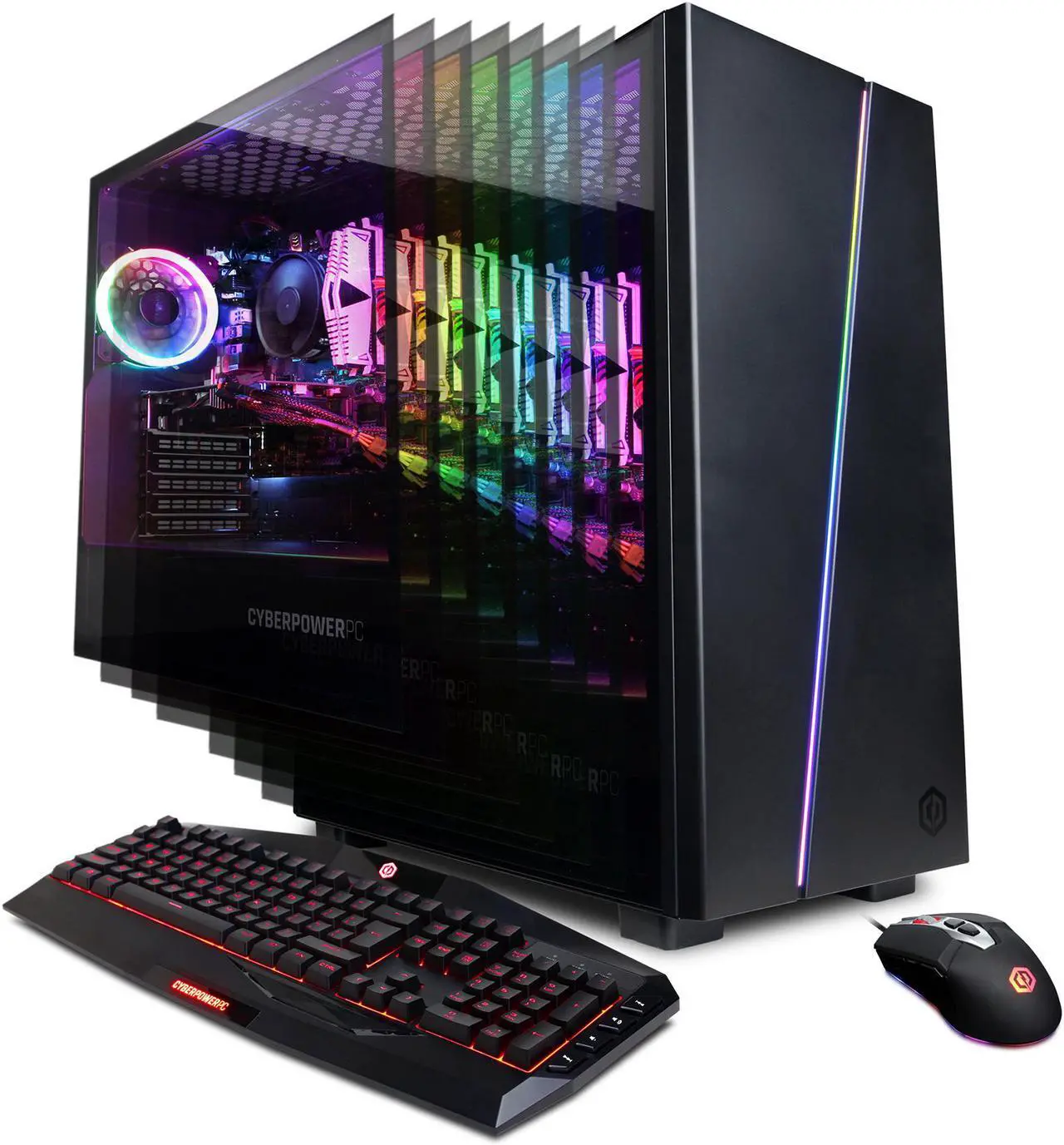 Open Box: CyberpowerPC Gaming Desktop Gamer Force ET7212 AMD Ryzen 7 ...