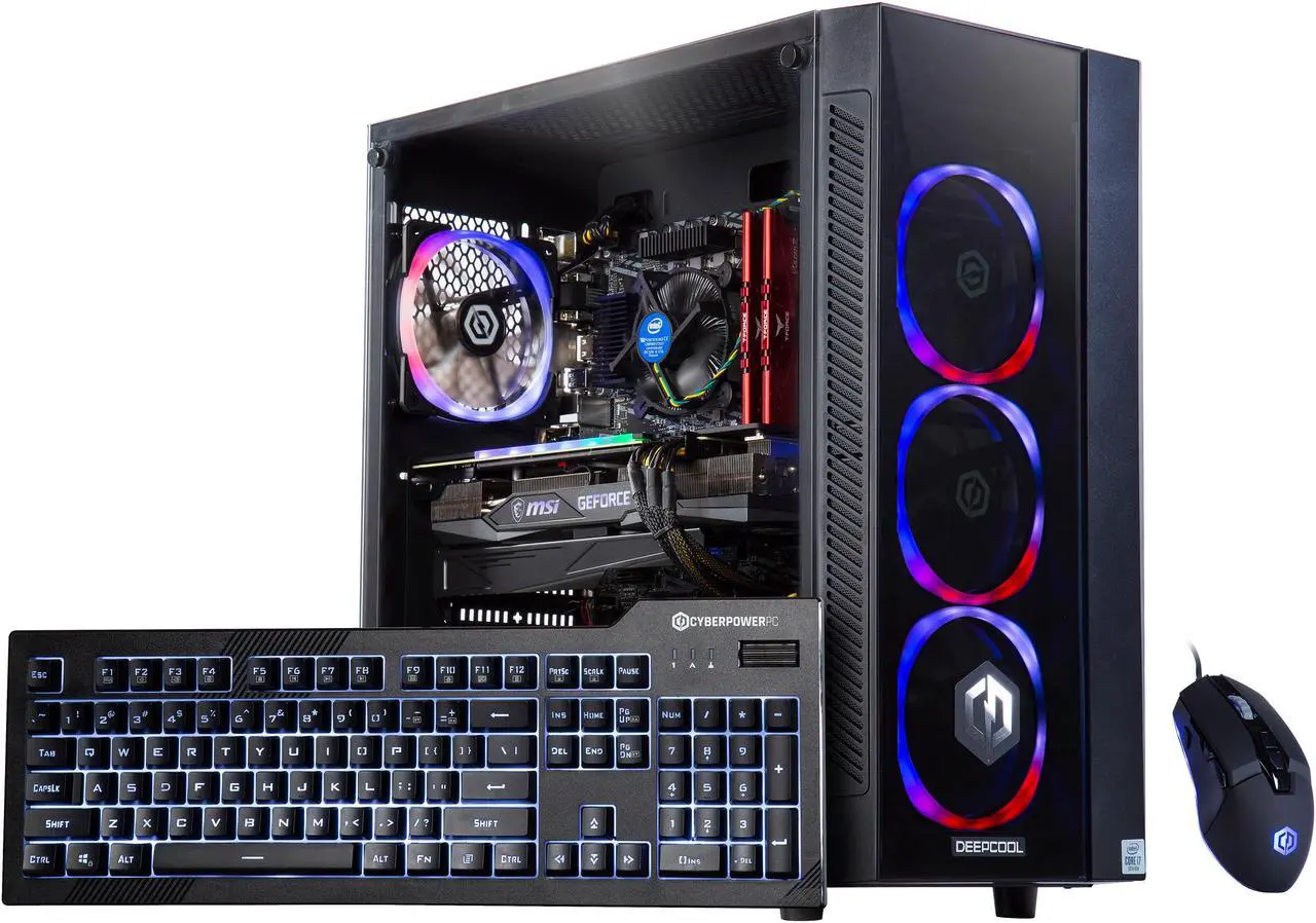 Open Box: CyberpowerPC Gamer Xtreme C765 - Intel Core i7-10700F - 16 GB DDR4 - 500 GB SSD ...