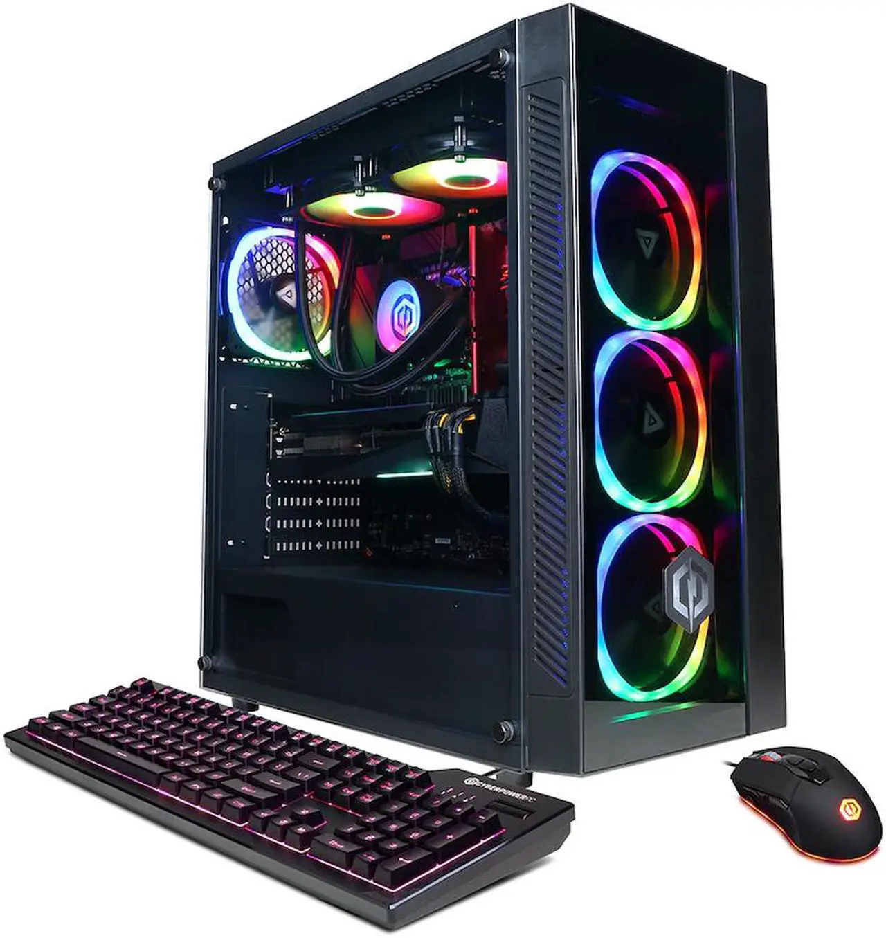CyberpowerPC Gaming Desktop Gamer Supreme SLC10200CPGV7 Intel Core i9 ...