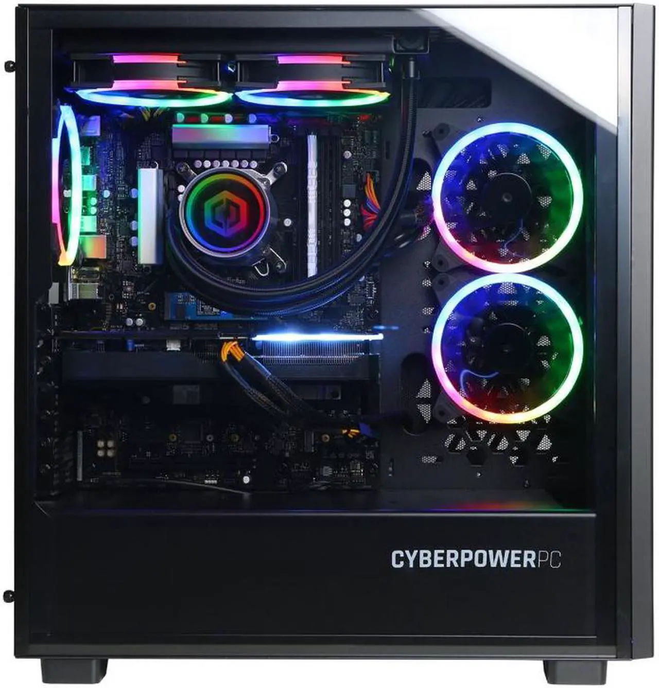 CyberPowerPC Gamer Supreme Liquid Cool Gaming Desktop SLC10000CPGV11 w ...