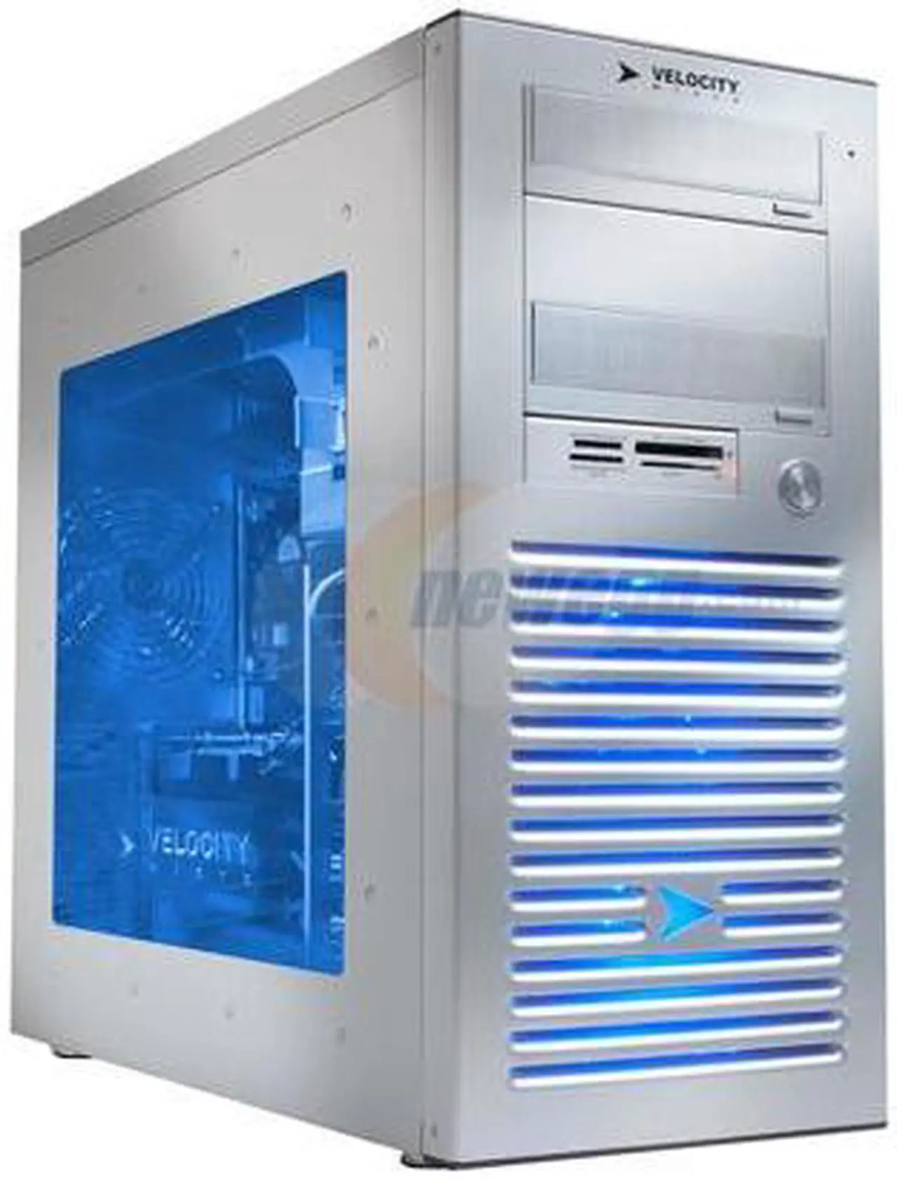 Velocity Micro Desktop PC Edge GX335SILVER Intel Core 2 Quad Q9550 6GB ...