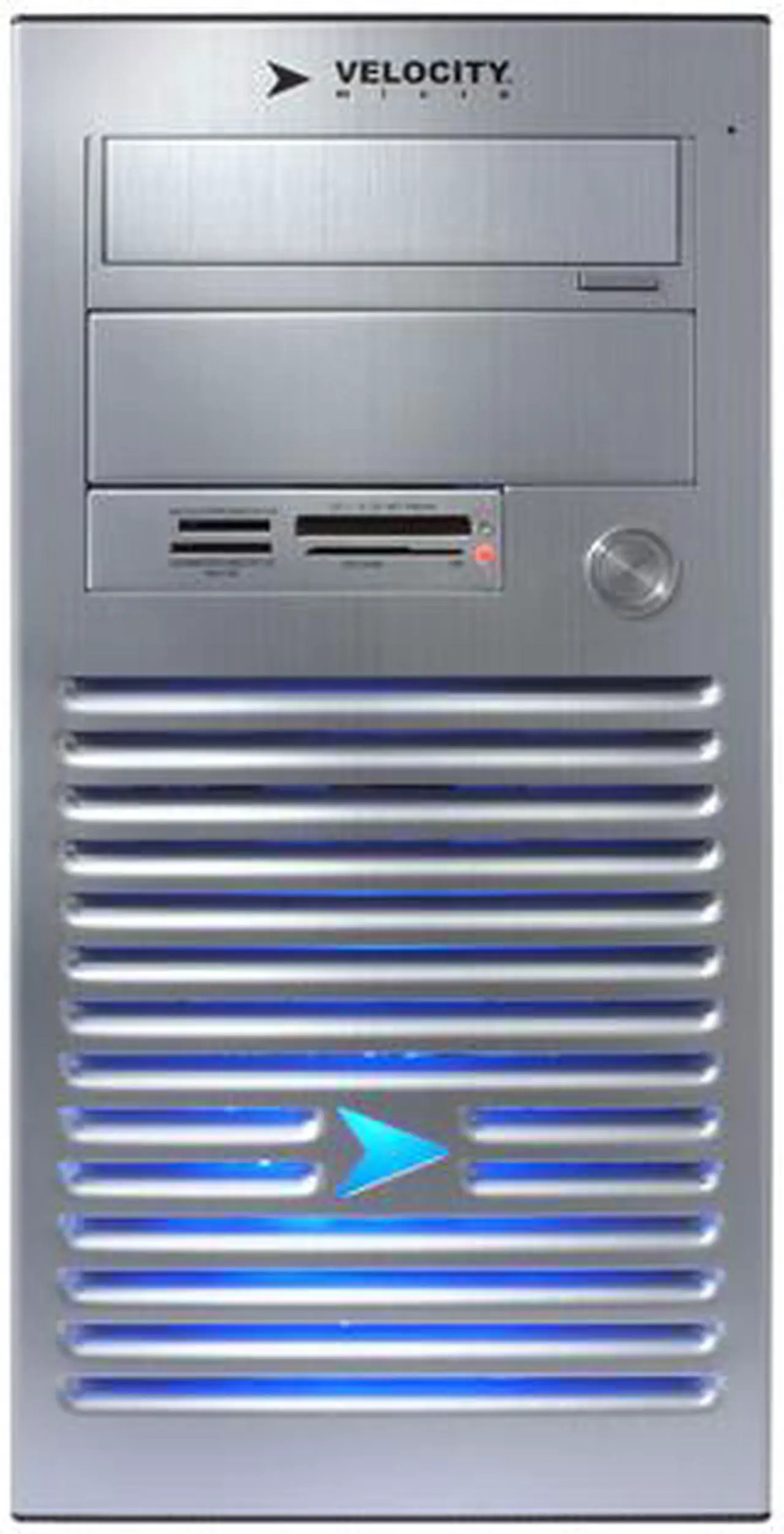 Velocity Micro Desktop PC Edge MX120SILVER Intel Core 2 Quad Q8200 4GB ...