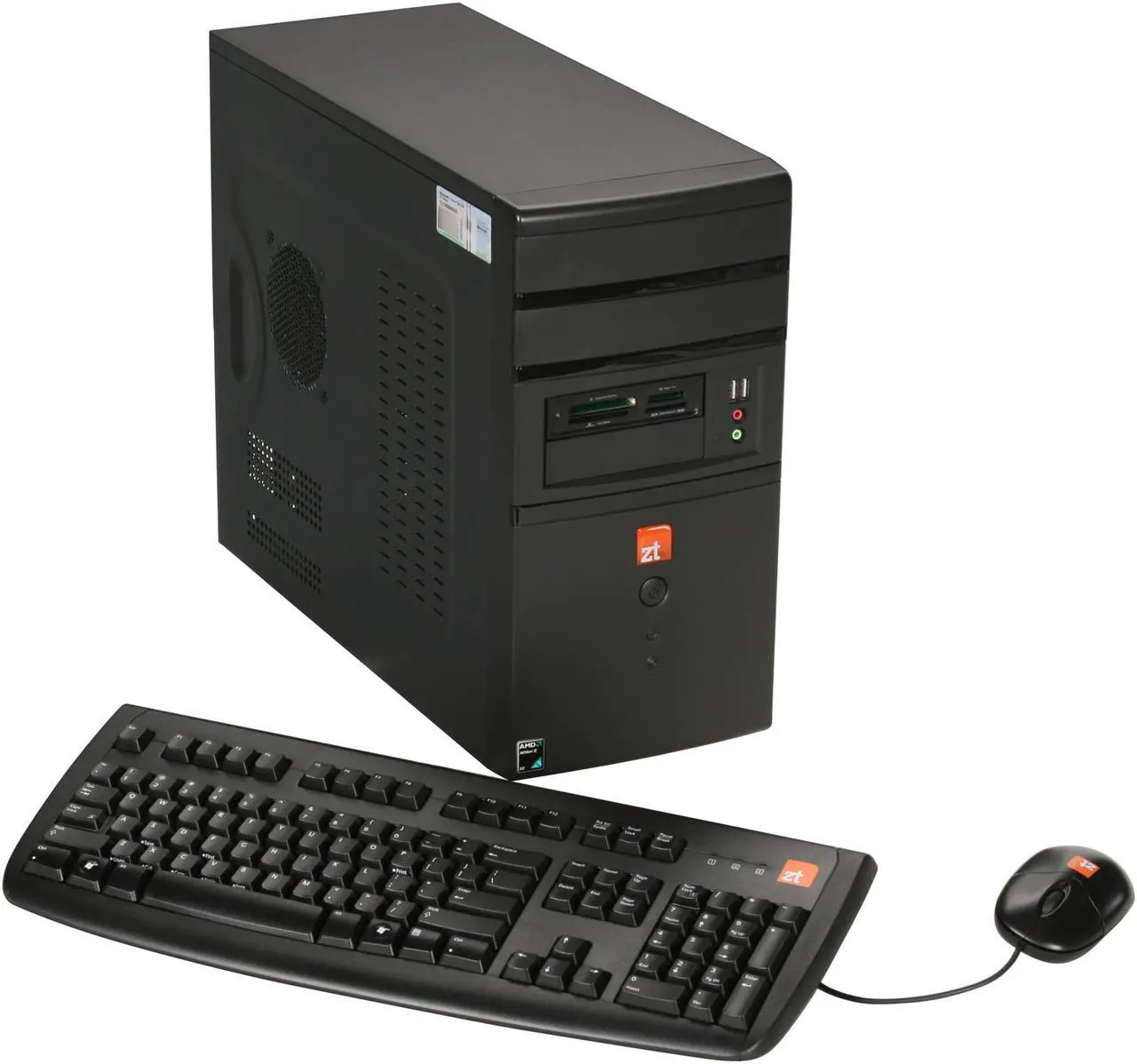 ZT Desktop PC Element 2093Xa AMD Athlon II X2 240 4GB DDR2 500GB HDD ...
