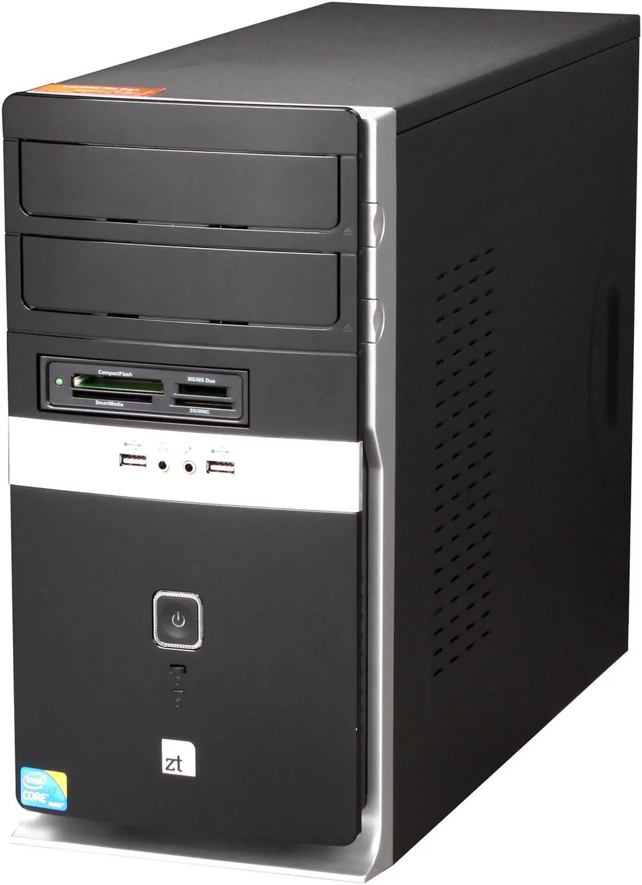 ZT Desktop PC Affinity 7521Mi Intel Core i7-870 8GB DDR3 500GB HDD ...