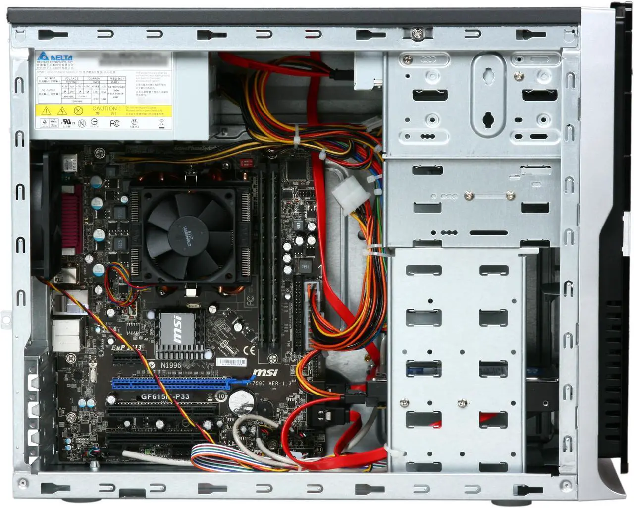 ZT Desktop PC Affinity 7538Ma AMD Phenom II X4 955 4GB DDR3 500GB HDD ...