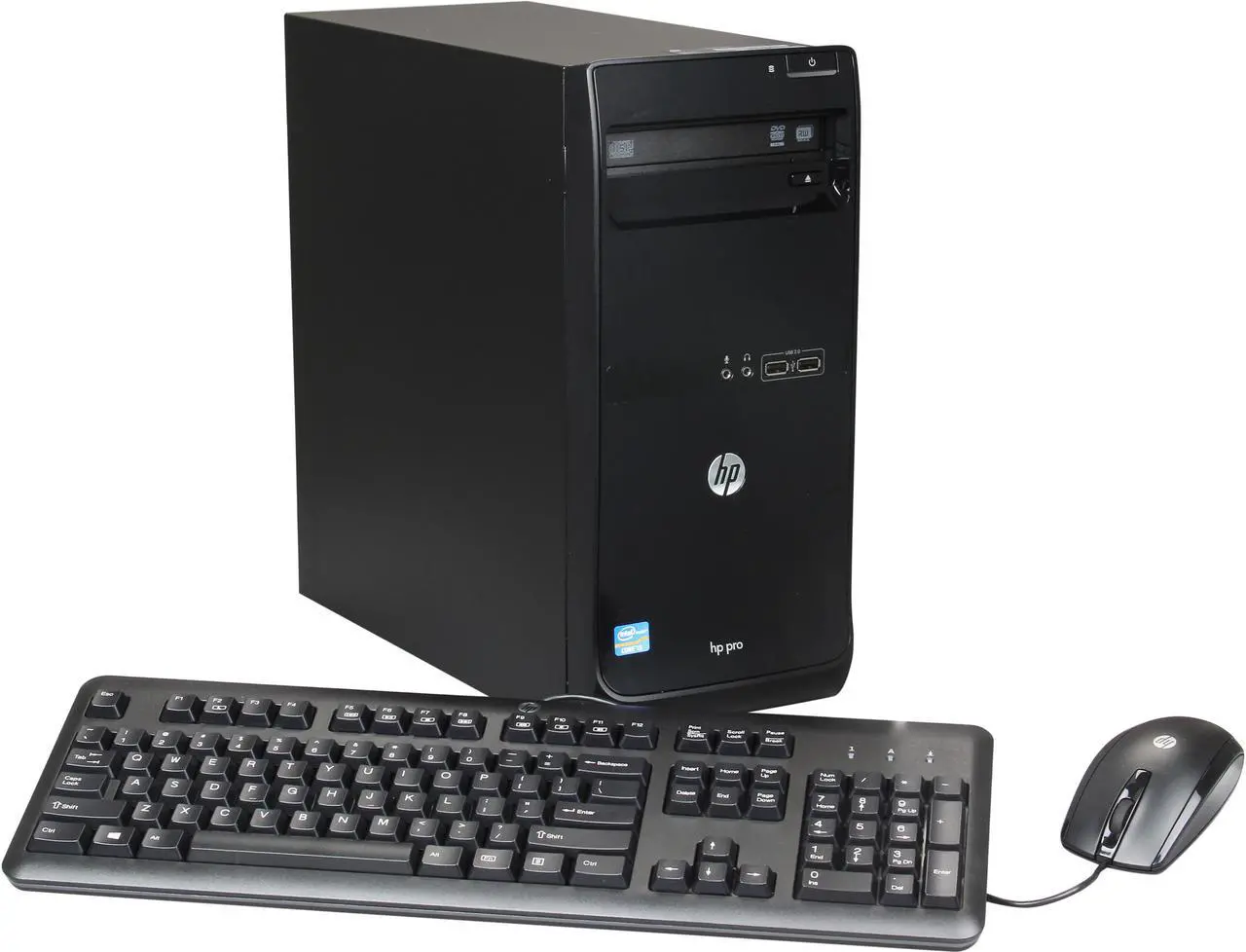 HP Desktop PC Pro 3500 E3T56UT#ABA Intel Core i3-3240 4GB DDR3 500GB ...